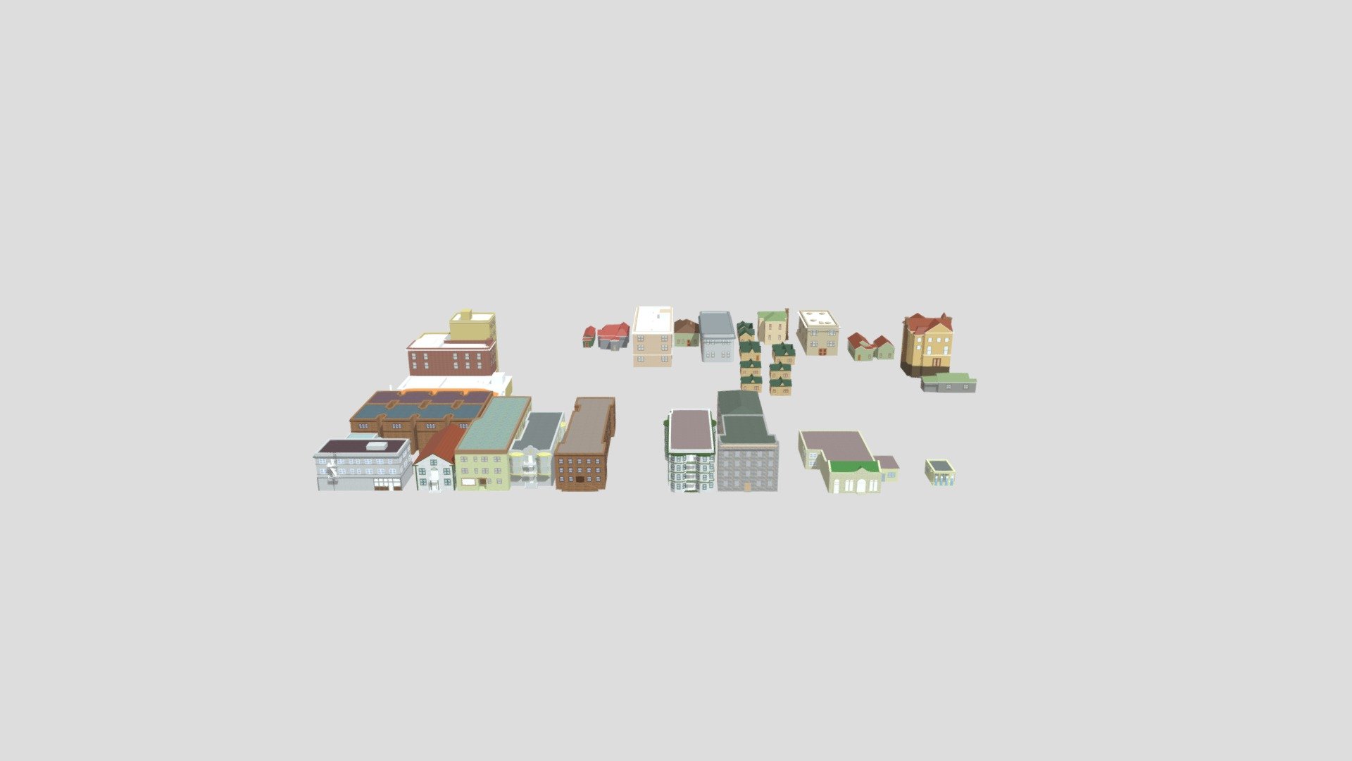 Block 32 F-H COLLADA Buildings - Download Free 3D model by cfletche ...