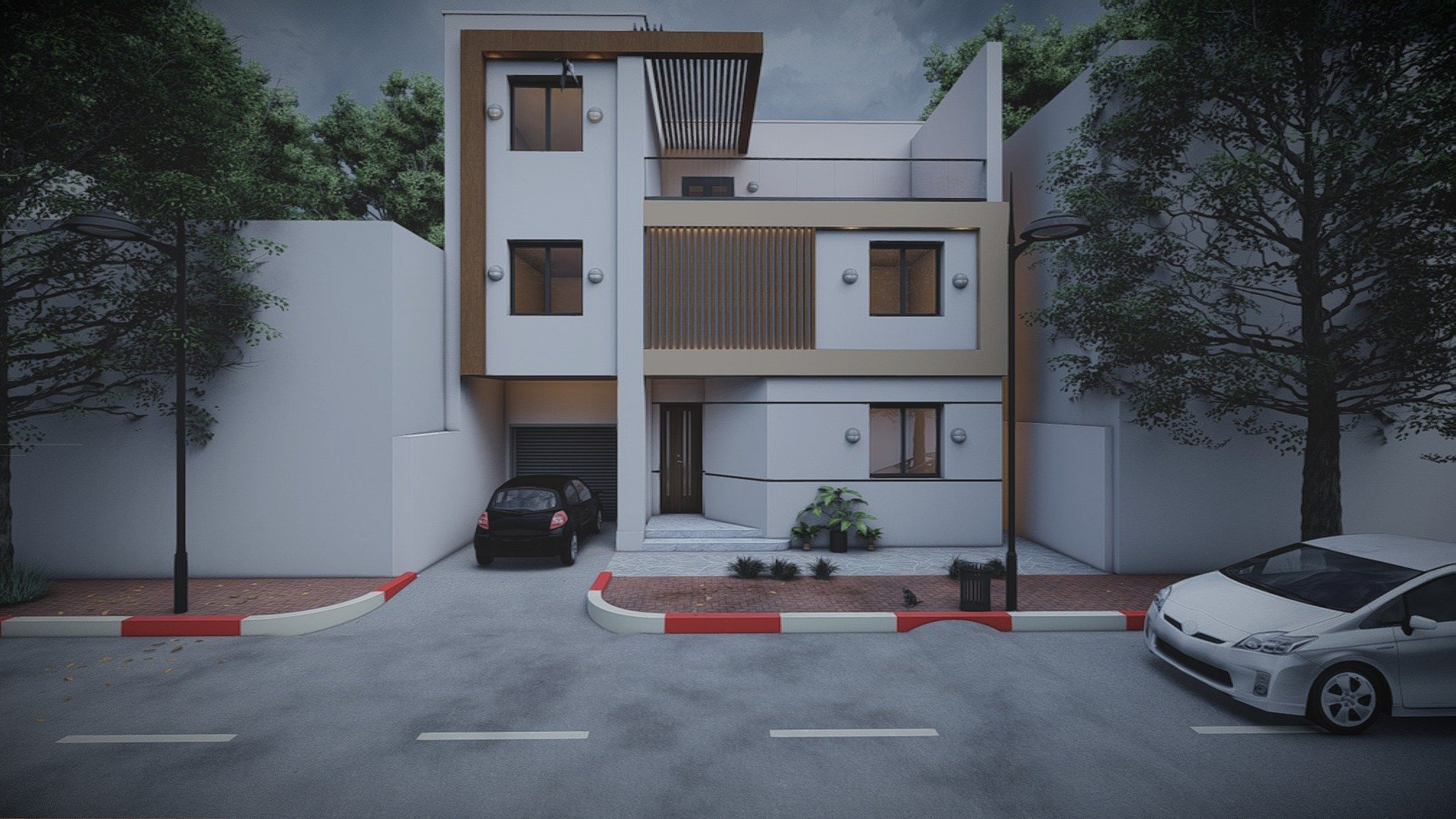 A modern house design - Download Free 3D model by AM ARCHITECTURE ...