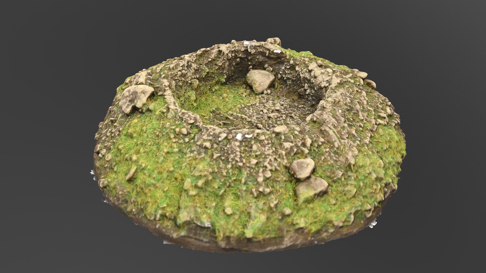 Shell Hole 1 - 3D model by Pierre-Antoine (@pa) [e2ca39e] - Sketchfab