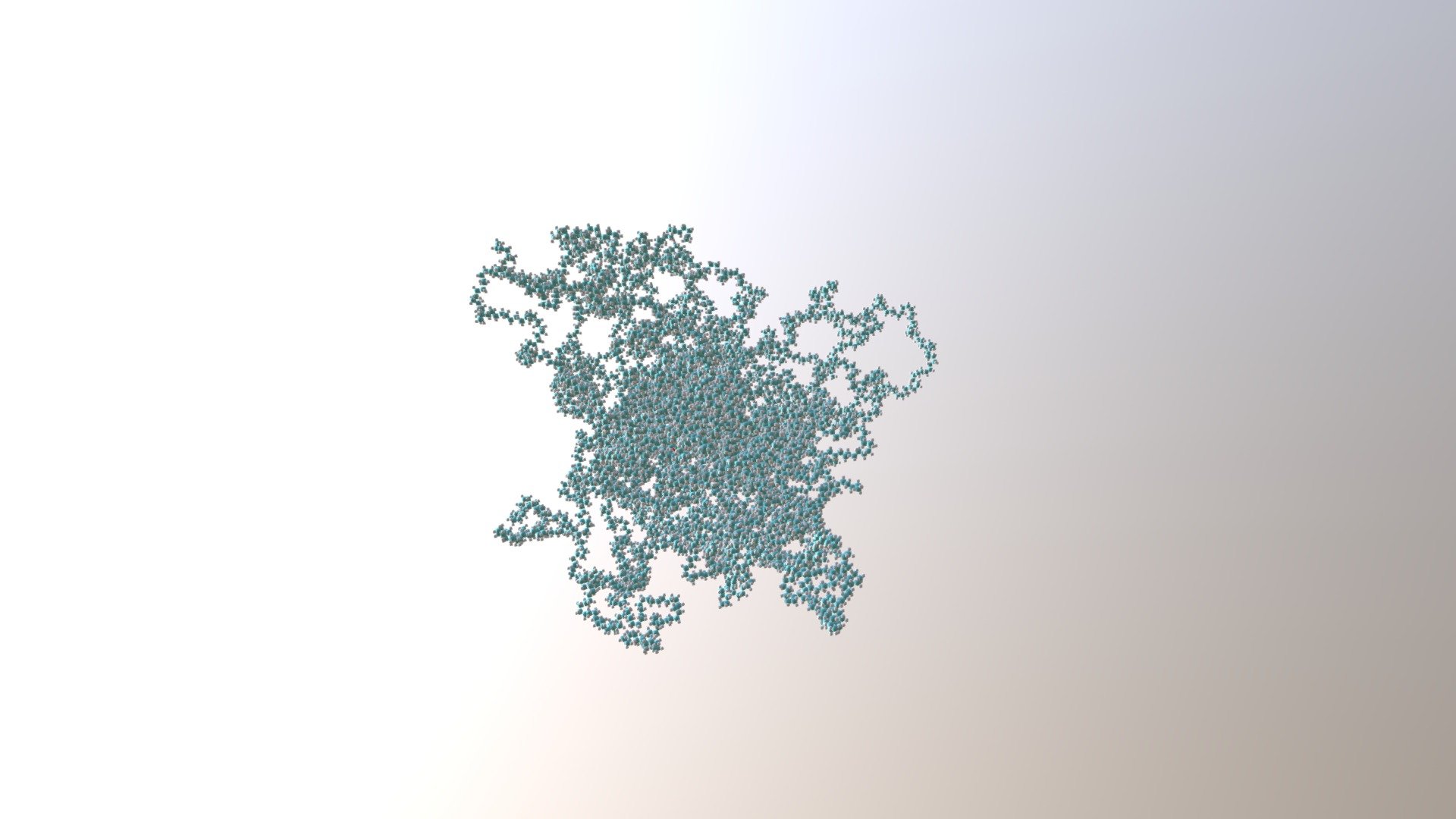 Amorphous Polyethylene - 3D model by yweng3 [e2cb75c] - Sketchfab