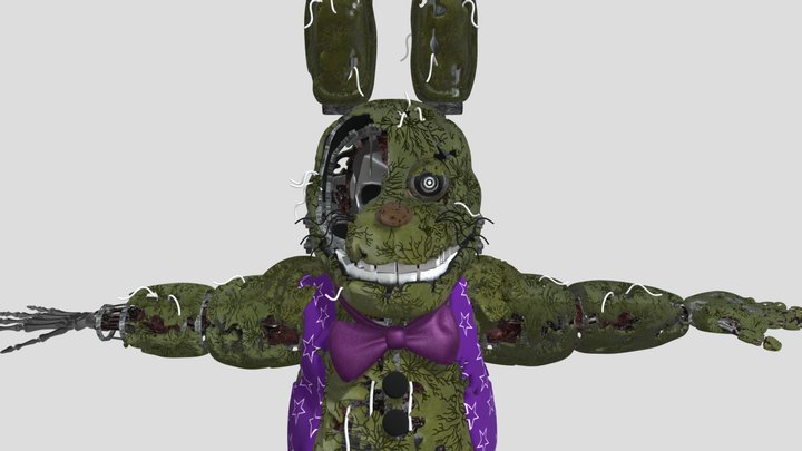 Springtrap 3D models - Sketchfab