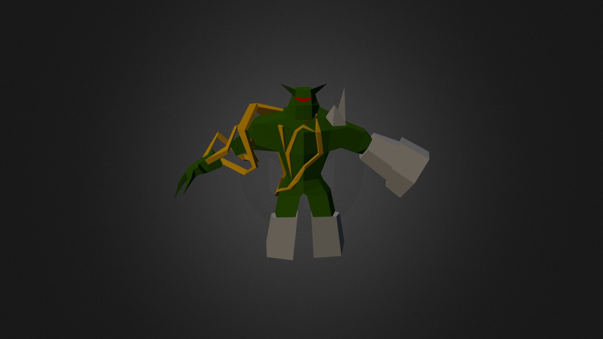 Nature Golem - 3D model by bibdy [e2d059a] - Sketchfab
