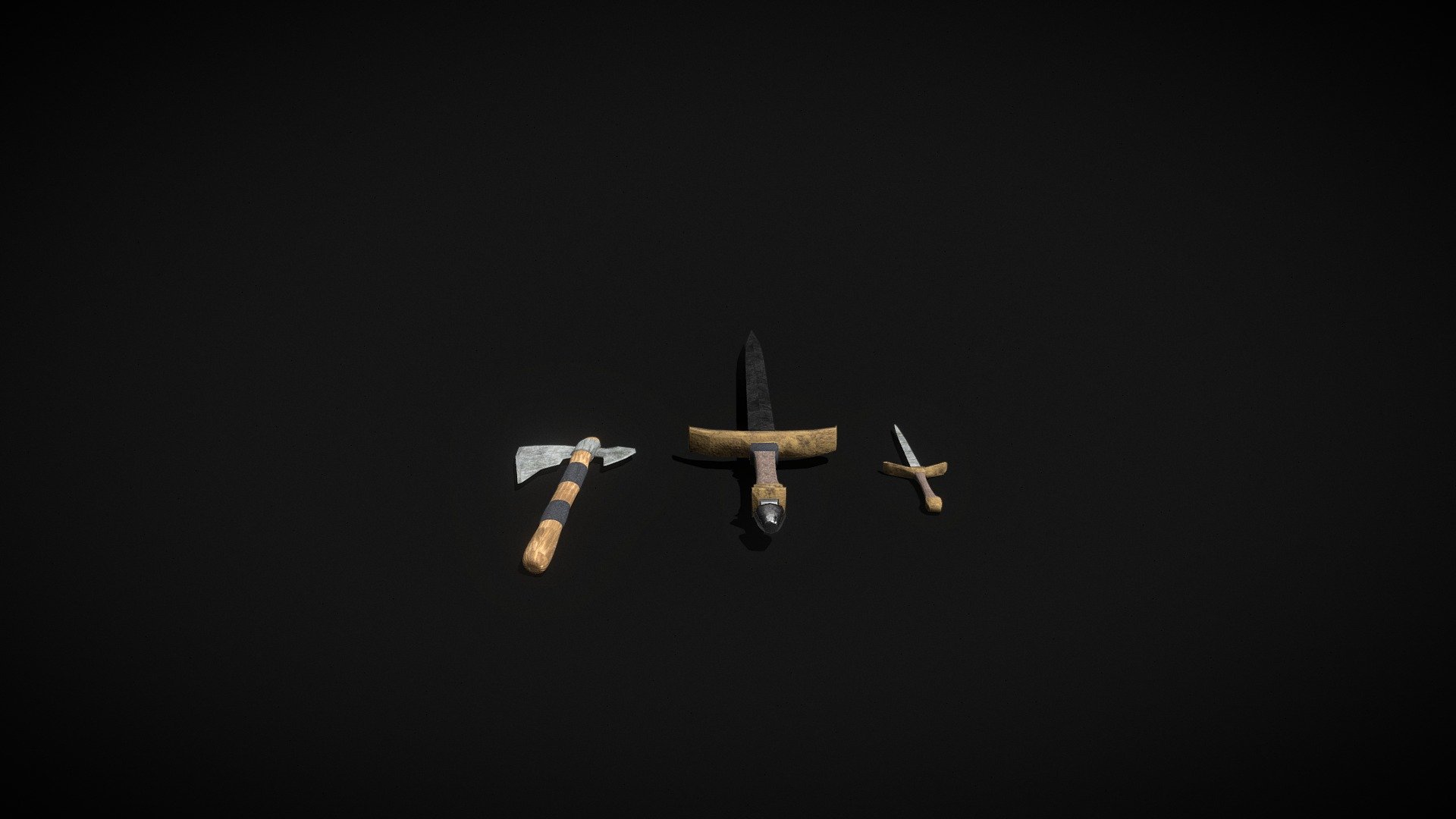 Assorted Weaponary - Download Free 3D model by ImTropixx [e2d05be ...