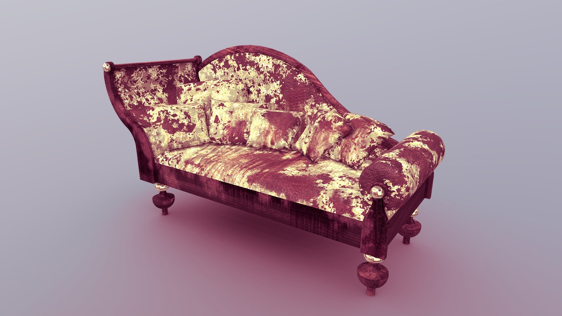 Bloody Chair - 3D model by Kiisaku [e2d163a] - Sketchfab