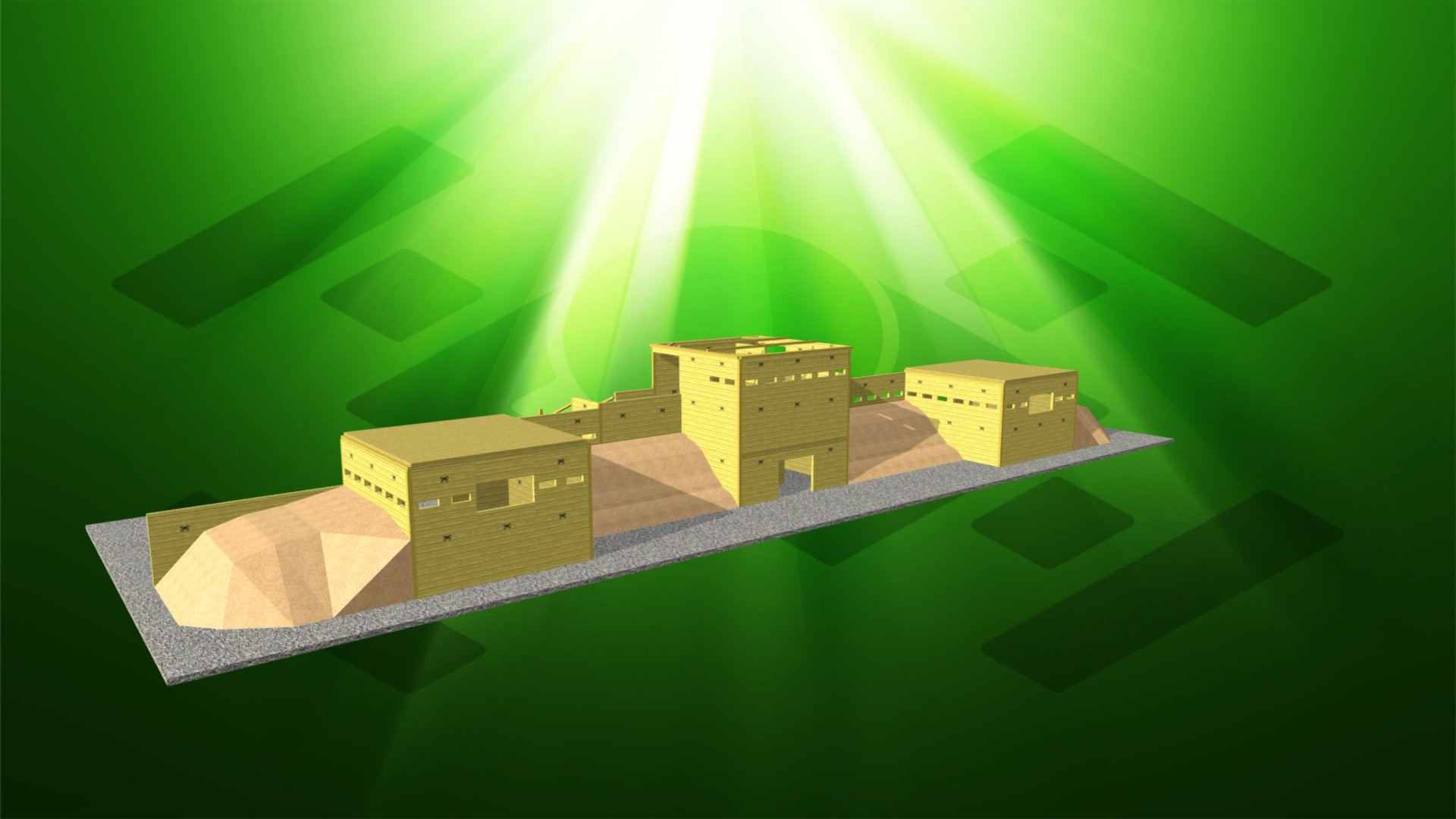 D-Day Fort Combo - 3D model by CSCONCEPT [e2d5a3c] - Sketchfab