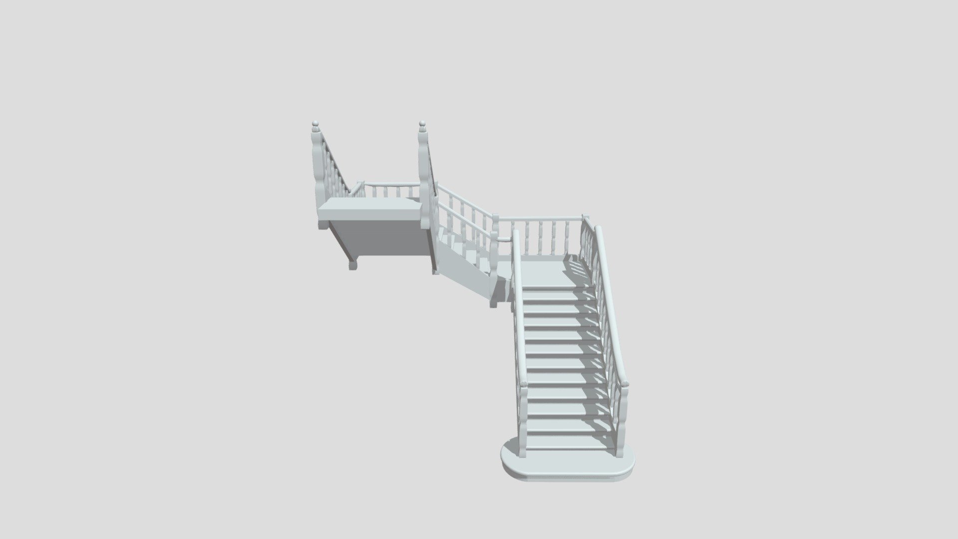 Stairs - Download Free 3D model by FantasyDragon [e2d8248] - Sketchfab
