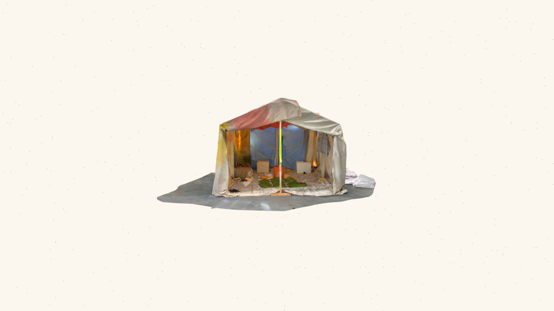 tent - 3D model by Museum (@Lungs) [e2d871f] - Sketchfab