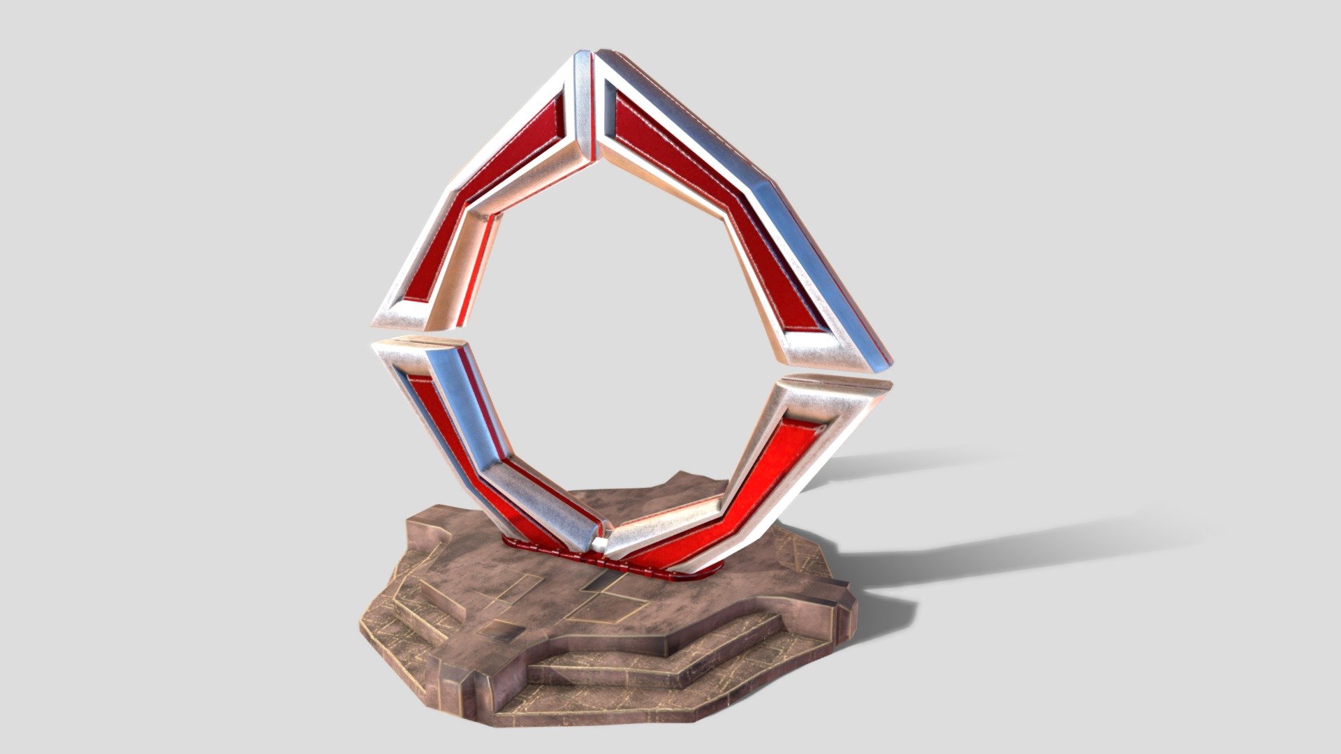 Dimension Portal Frame. - 3D model by Usman Mahmood (@DireOwl) [e2da423 ...