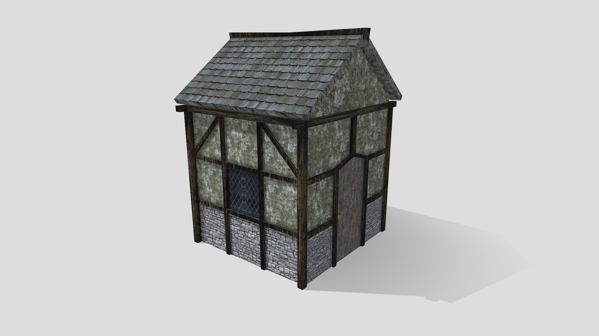 Retro house - Buy Royalty Free 3D model by Merlin-101 [e2da4bc ...