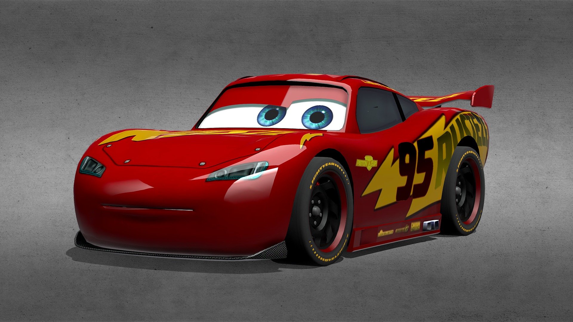 Lightning McQueen "LEGENDS" Next Gen Concept - Download Free 3D model ...