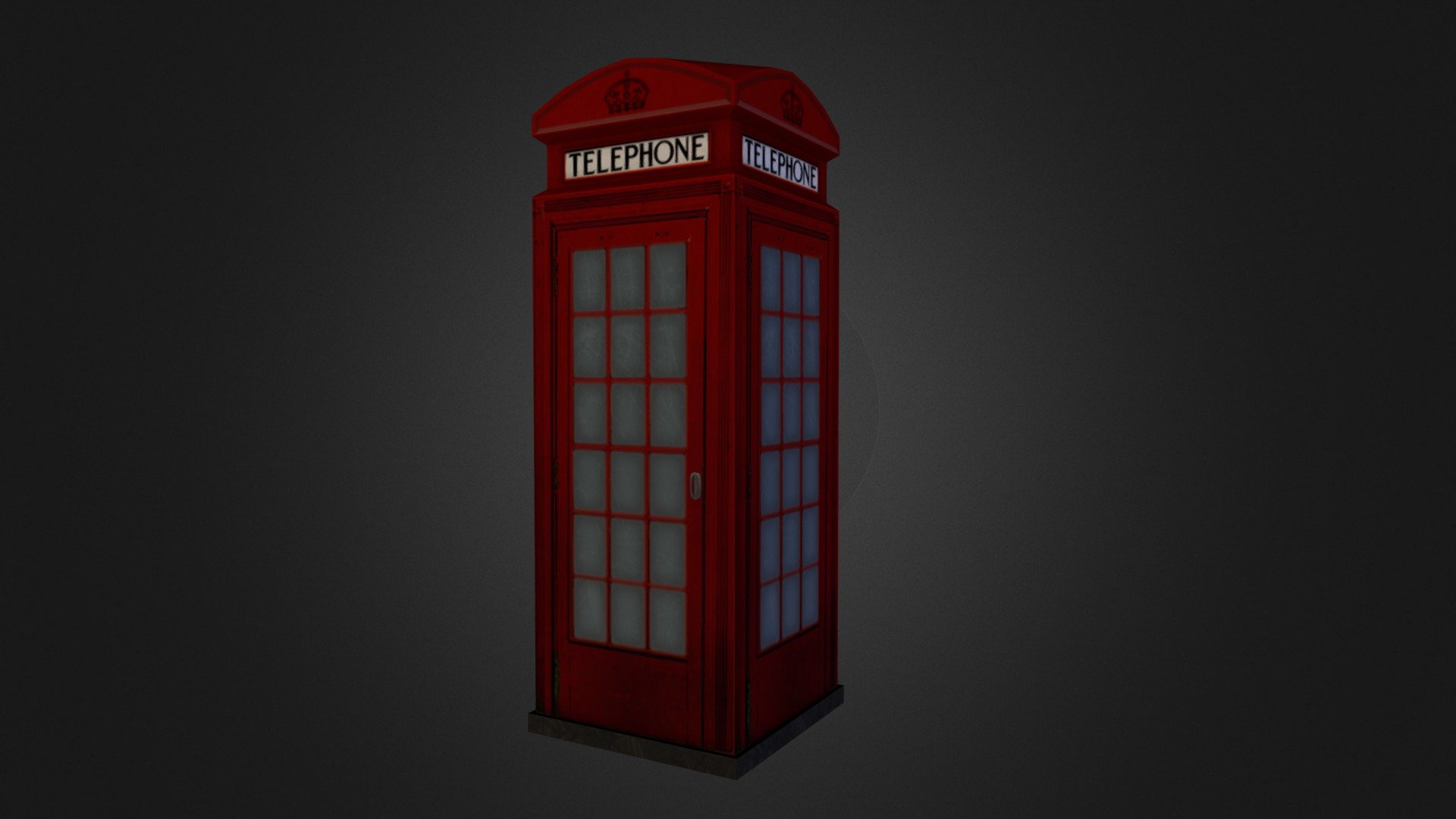 Prop_telephoneBox - 3D model by Simon Van Daele (@simon_van_daele ...