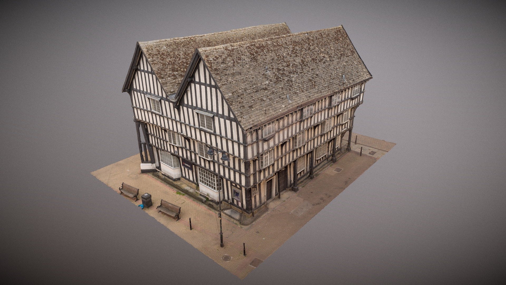 The Round House, Evesham - 3D model by HexCam (@HexCam) [e2e0d31 ...