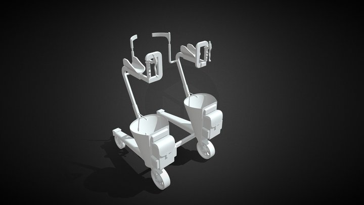 Rollator 3D models - Sketchfab