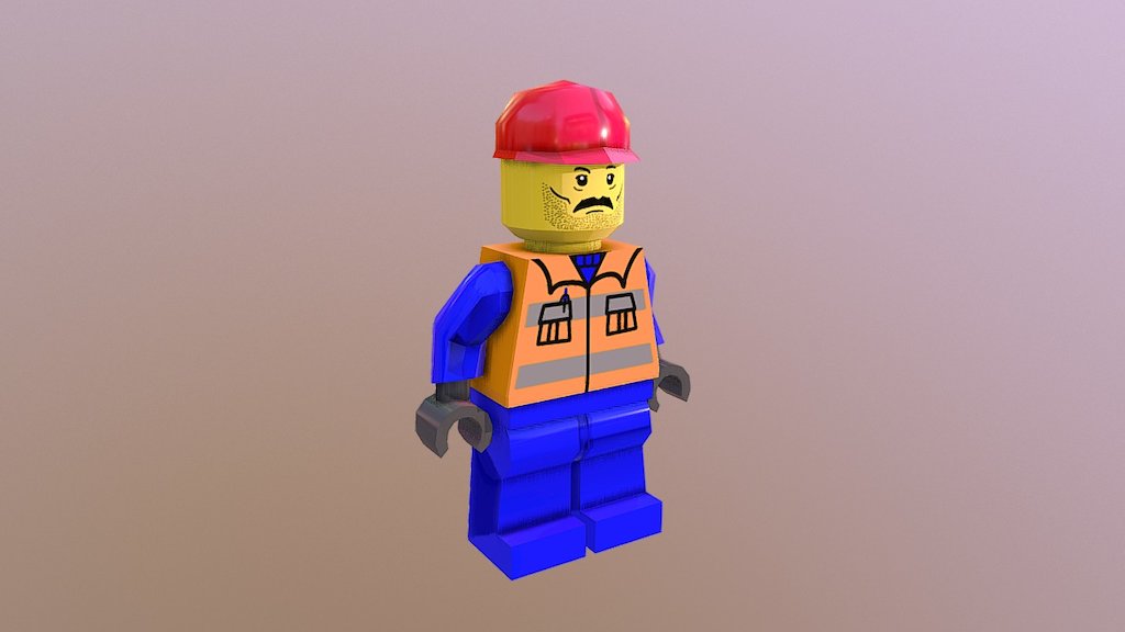 Lego Man Rework - 3D model by markacollins95 [e2e1ec9] - Sketchfab