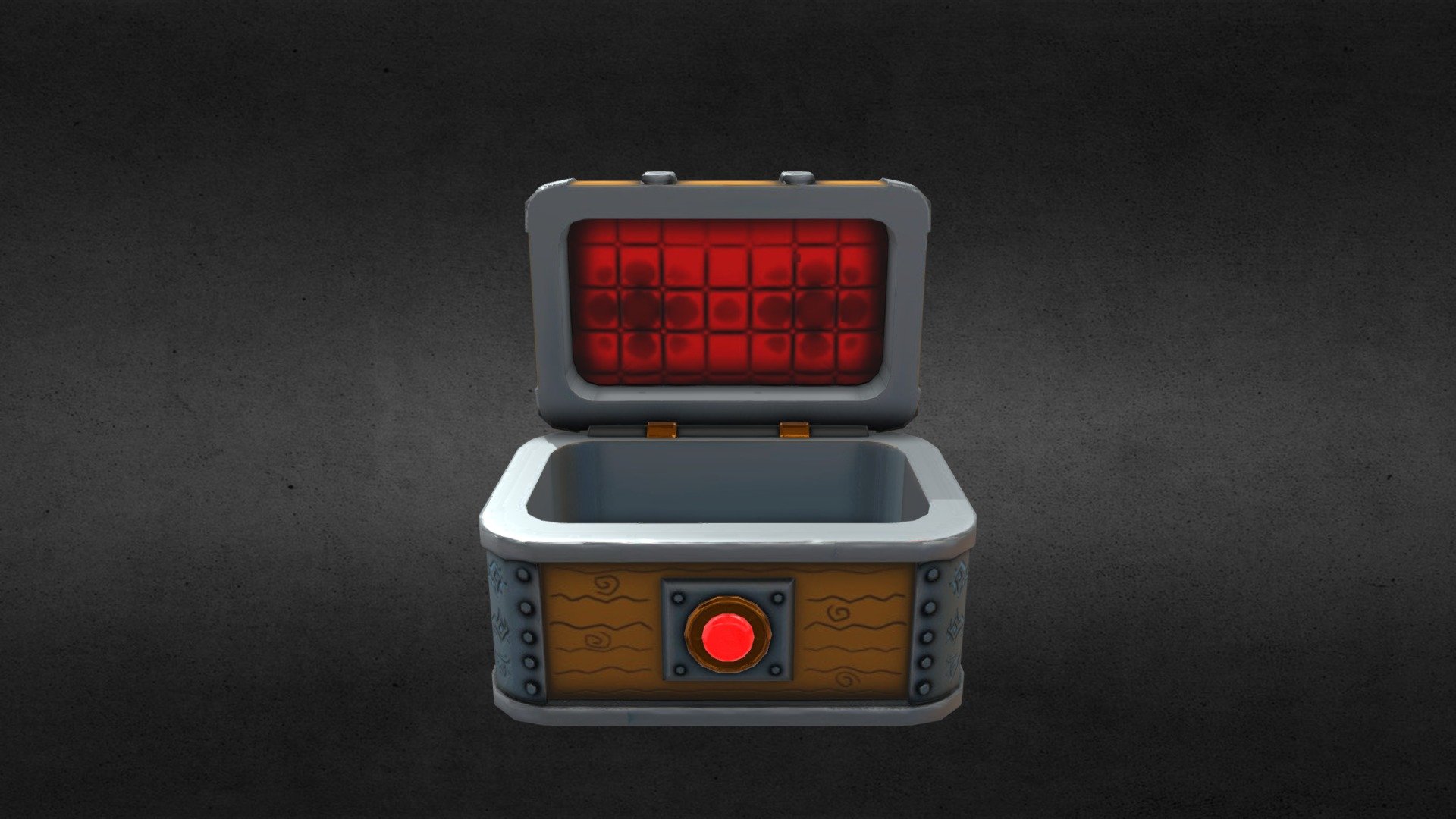 Stylized magic chest - 3D model by IzakGam3 [e2e2009] - Sketchfab