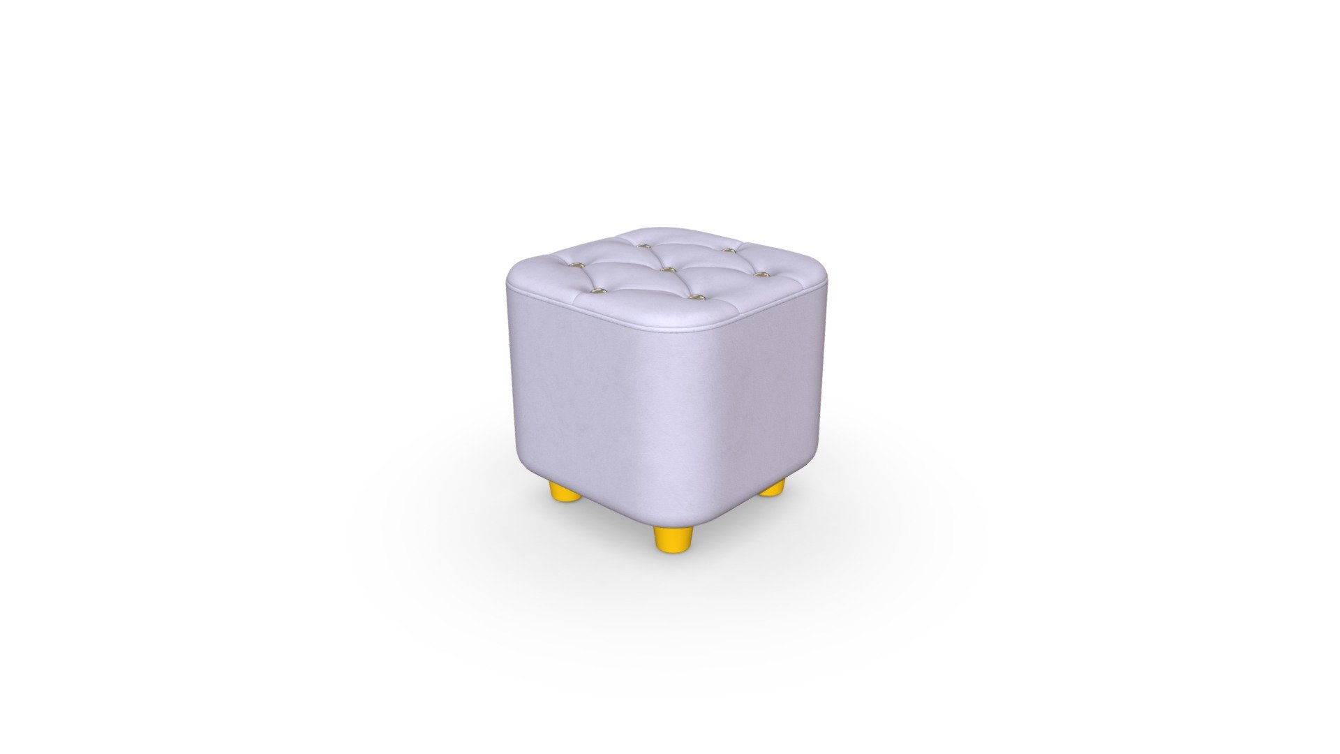 P1-Square Stool - 3D model by Accupix3dus [e2e22d2] - Sketchfab
