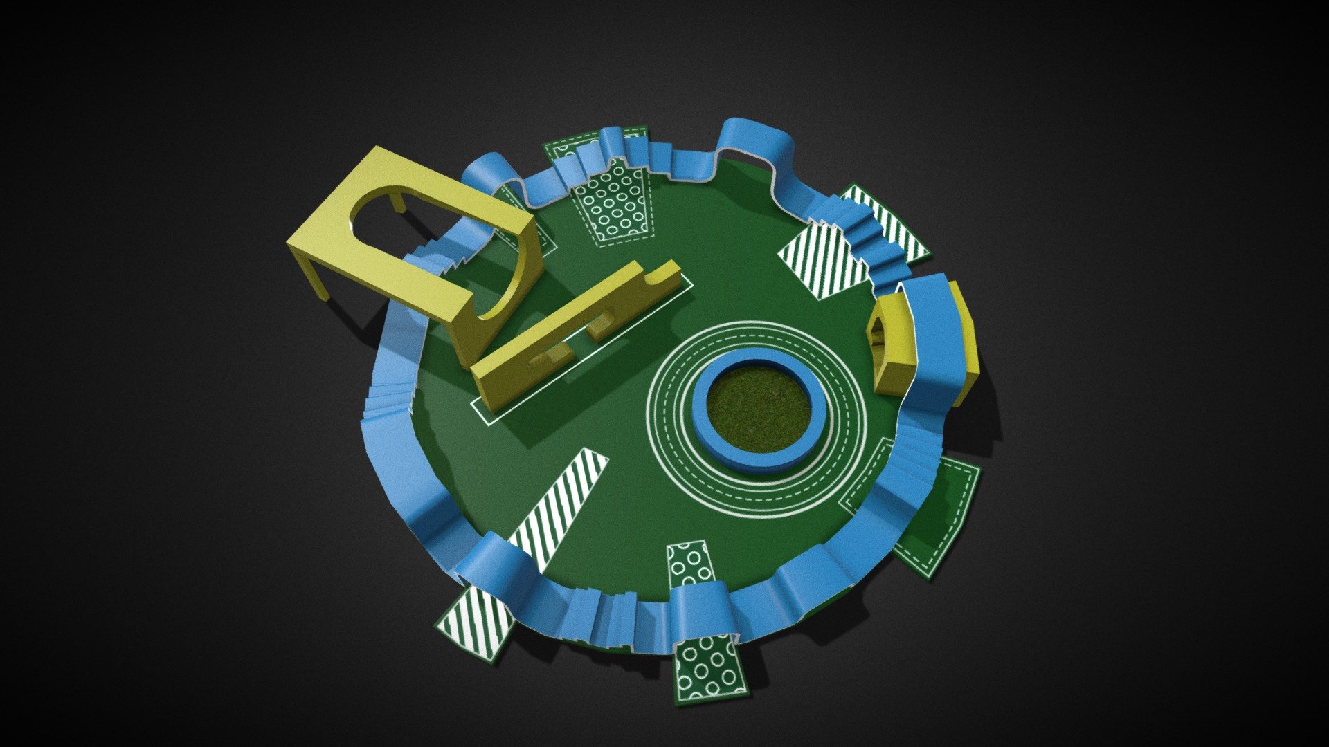 PARK MX 4 - 3D model by Checo Mx. (@checomx) [e2e294b] - Sketchfab