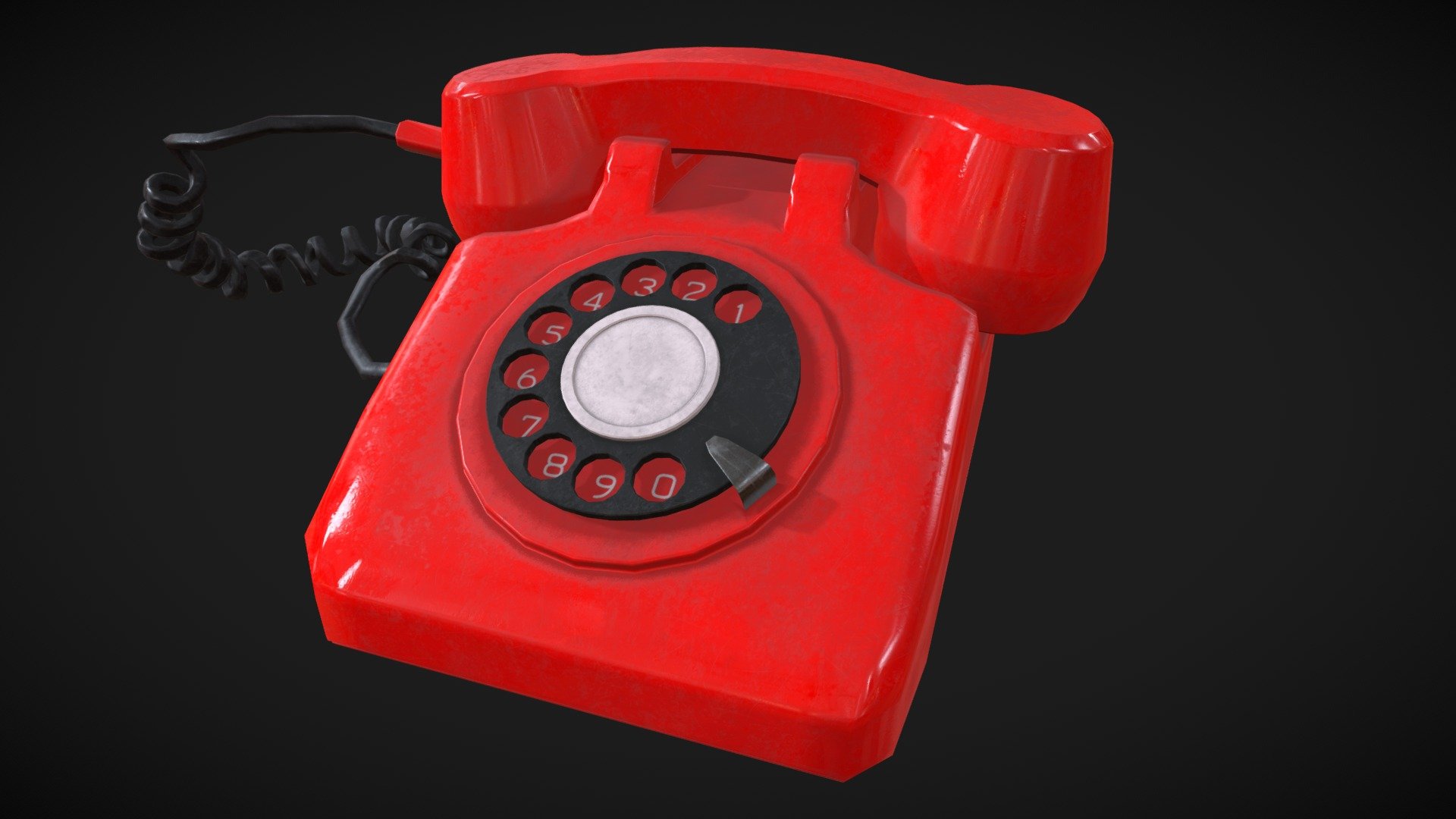 Old Phone - Buy Royalty Free 3D model by ronindelmoral [e2e2bda ...