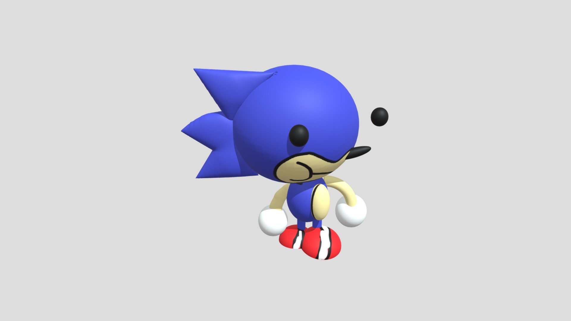 Sunky - 3D model by Sonic stuff (@danielrivera1) [e2e389d] - Sketchfab