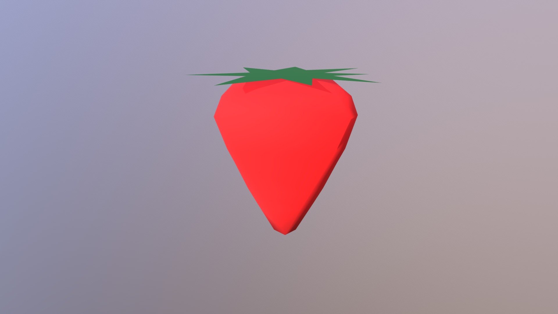 strawberry - 3D model by satok [e2e5266] - Sketchfab