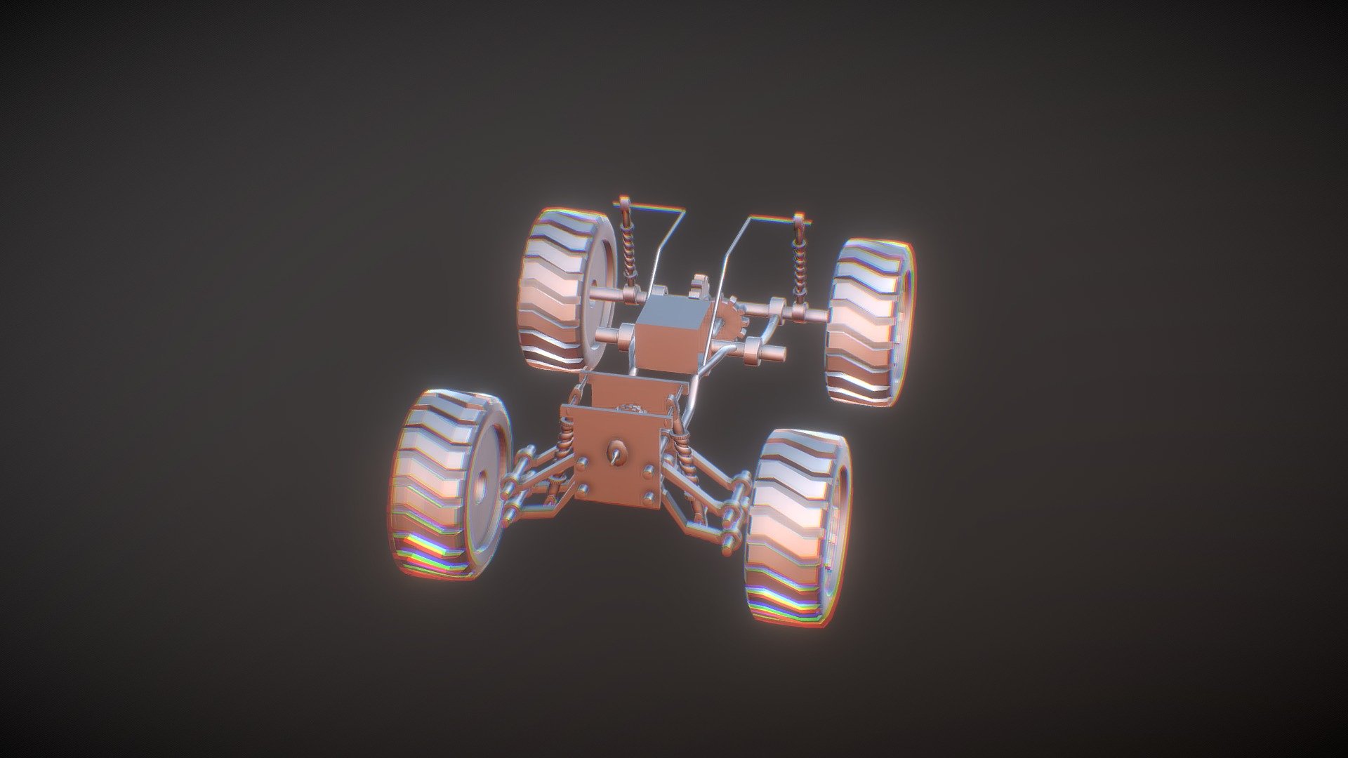 Chasis De Carro 3d Model By Melissa 2407 [e2e5b9a] Sketchfab