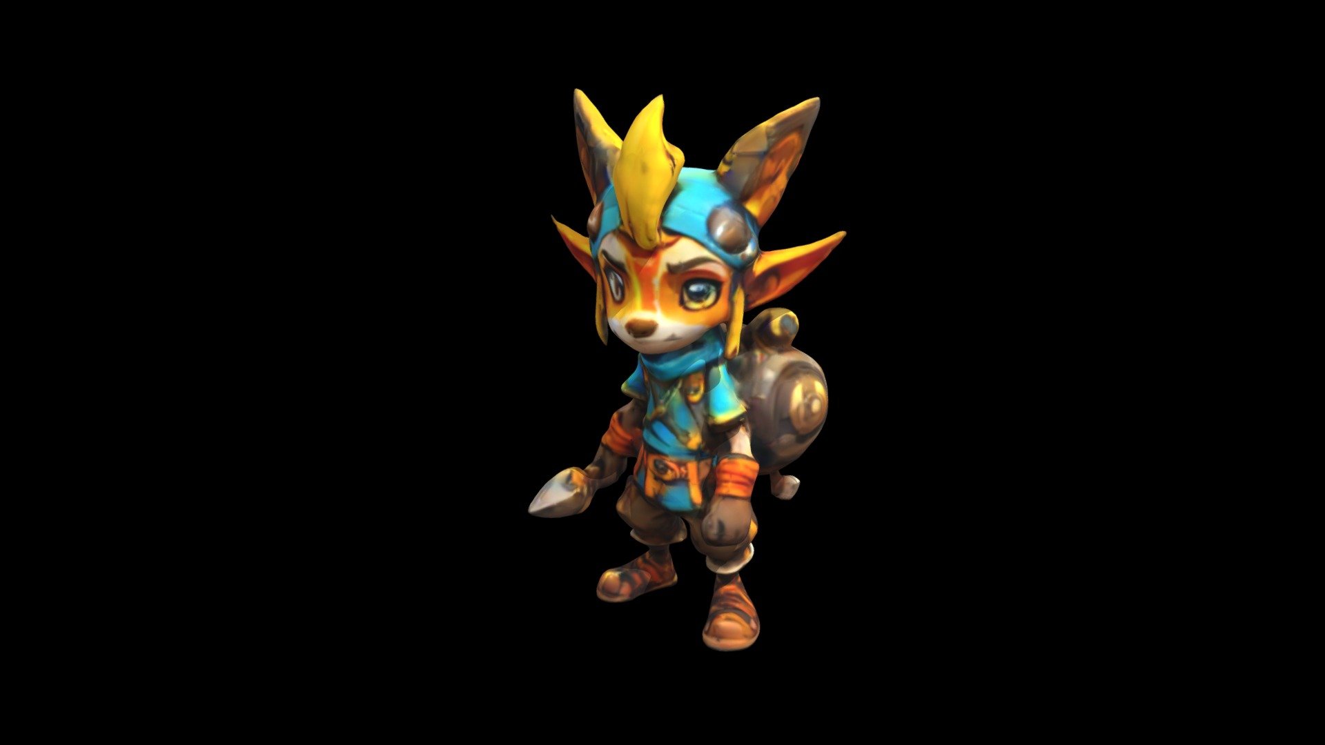Character Name - Download Free 3D model by klrxyz [e2e5d43] - Sketchfab