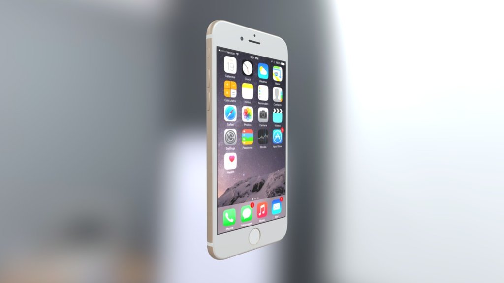 iPhone 6S 3d Model - 3D model by UMURdesign [e2e5dfa] - Sketchfab