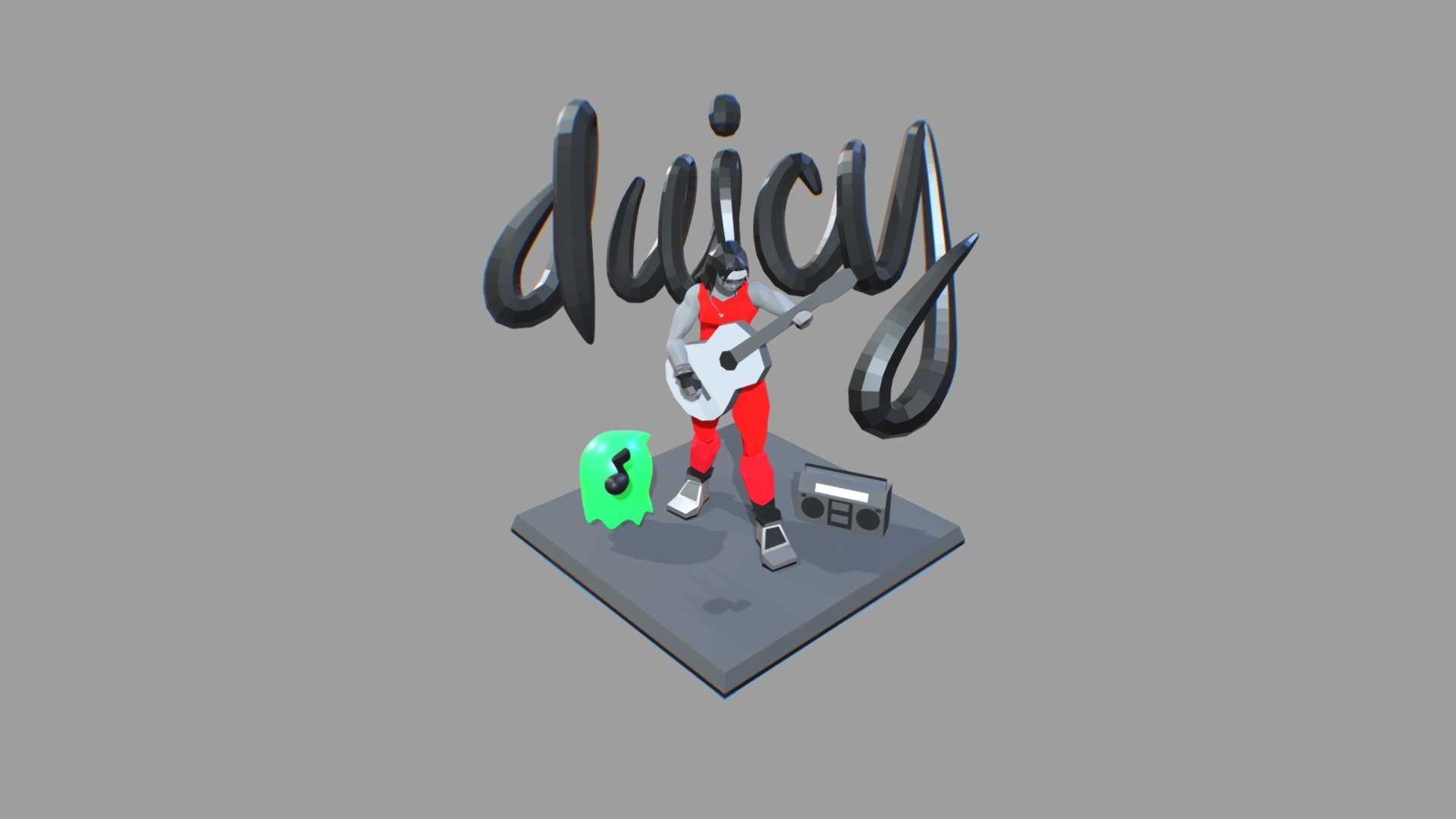 take a music note - 3D model by Gellykat [e2e6780] - Sketchfab