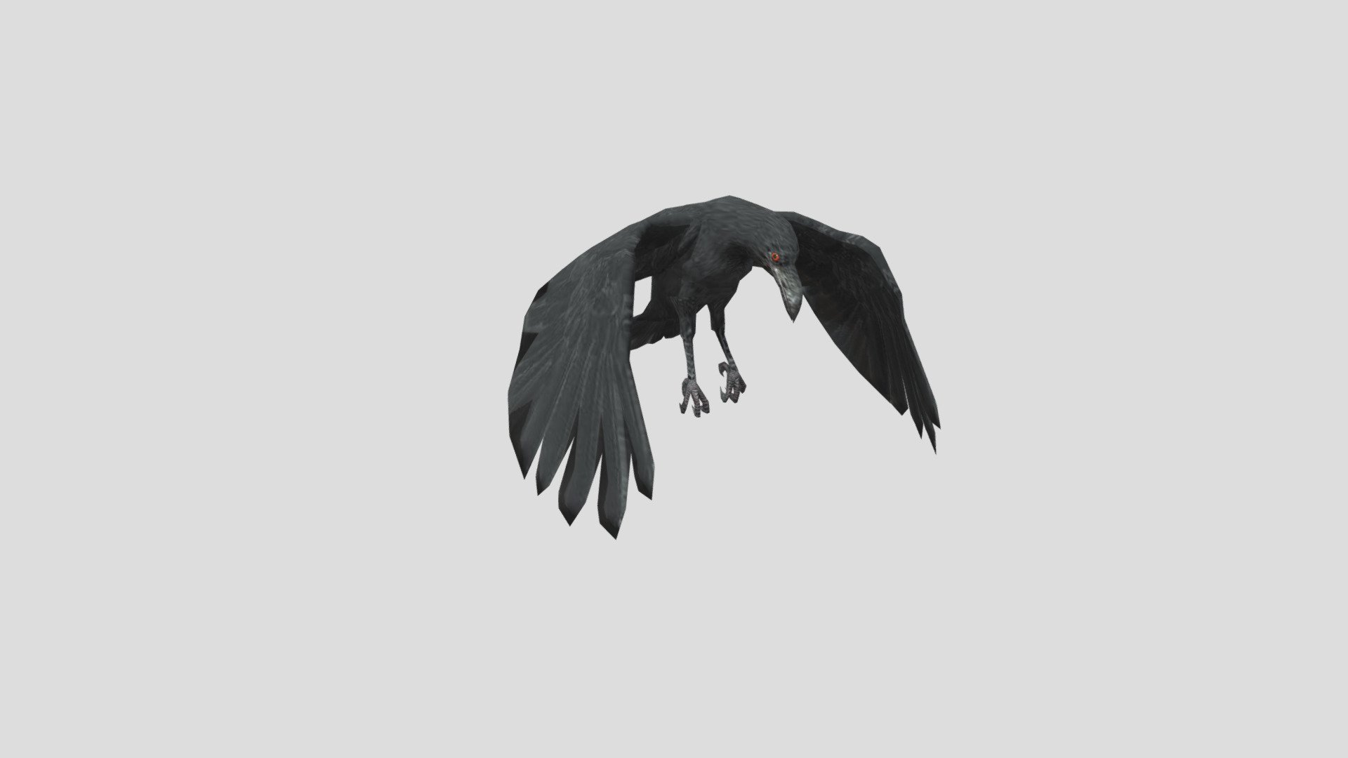 Crow Ascend - Download Free 3D model by Lahcen.el [e2e6d40] - Sketchfab