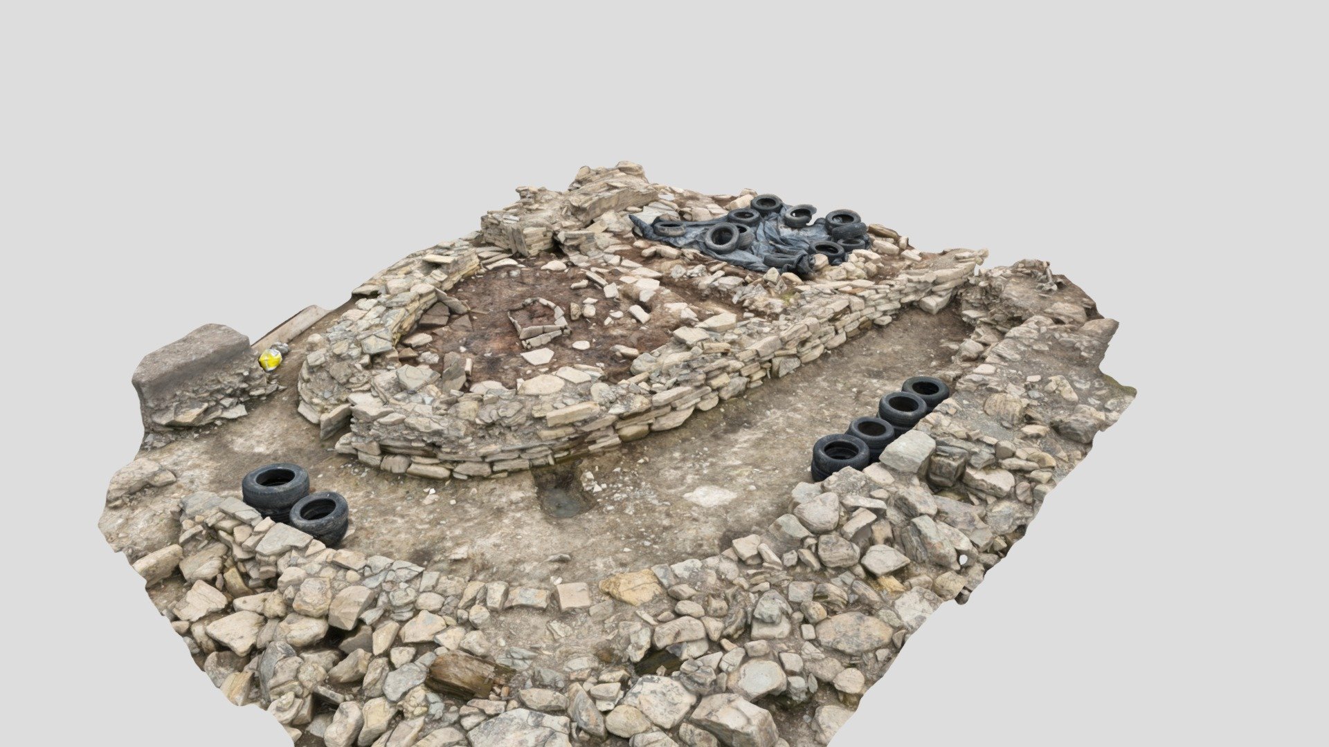 Ness of Brodgar Tr J - N. 18.7.2022-Hi Res Mesh - 3D model by Scotty P ...