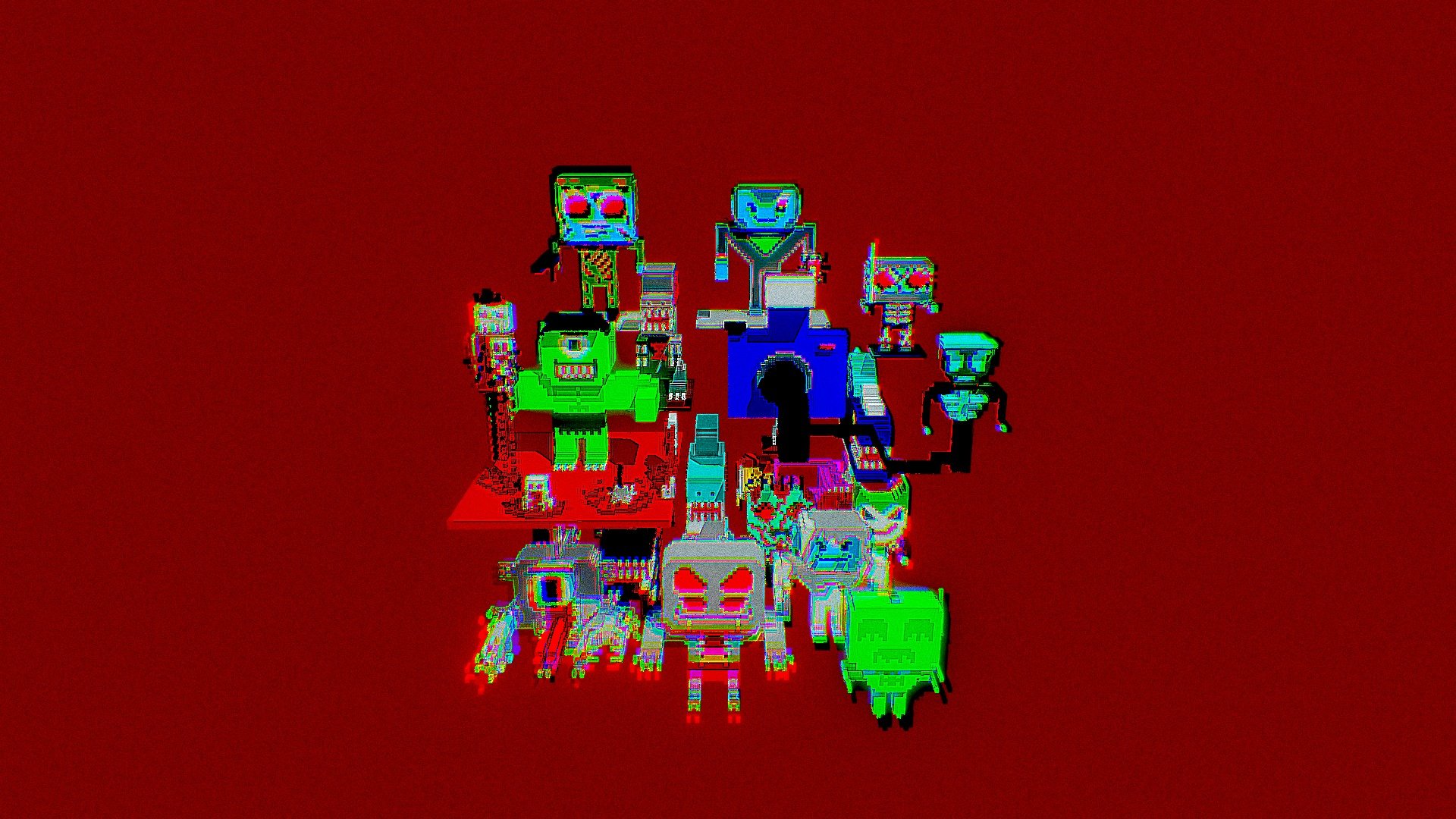 Monster Army for Halloween2 - Download Free 3D model by ...