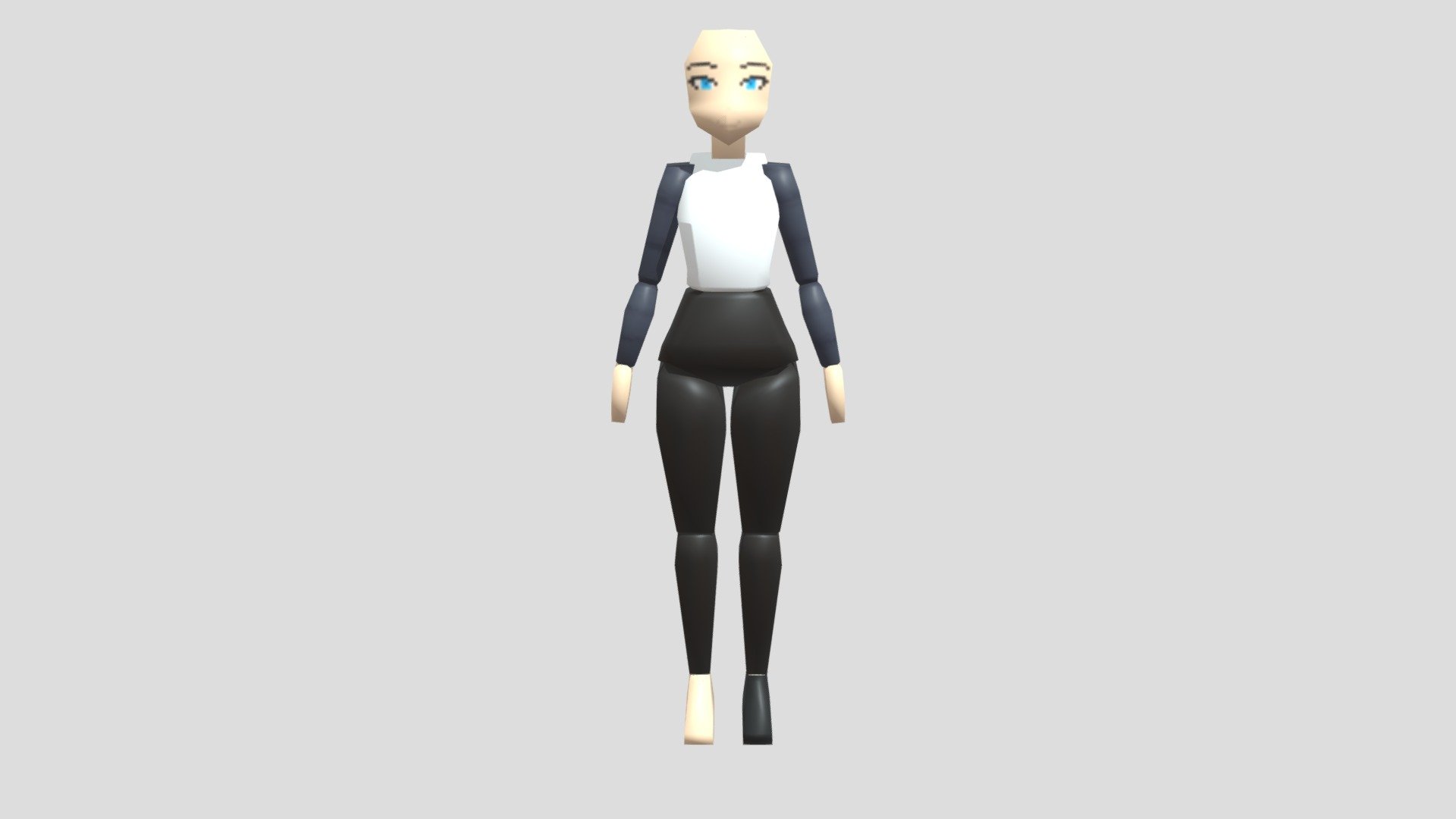 lowpoly_anime_base - Download Free 3D model by oscargao2004 [e2ea6ff ...