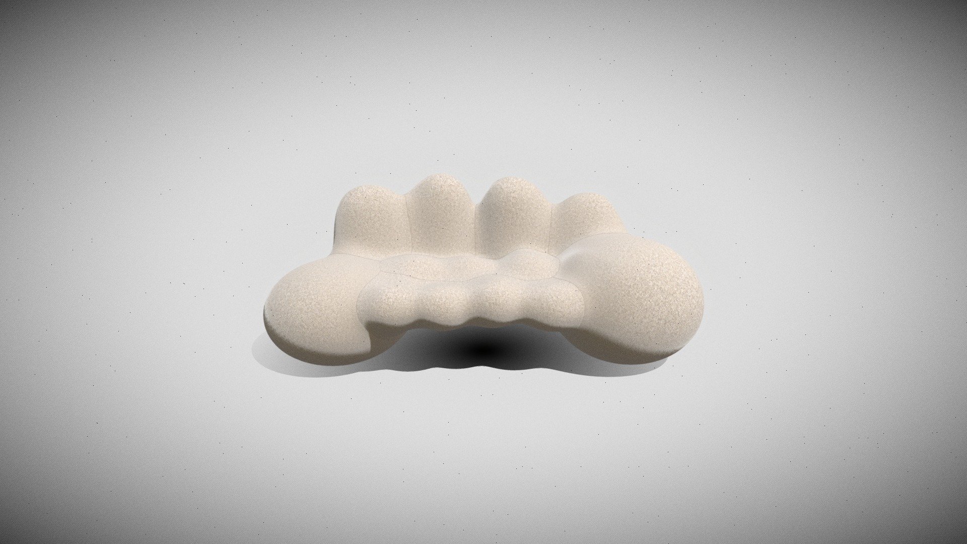 TATO CLOUD sofa - 3D model by TATO (@tatostudio) [e2eb183] - Sketchfab