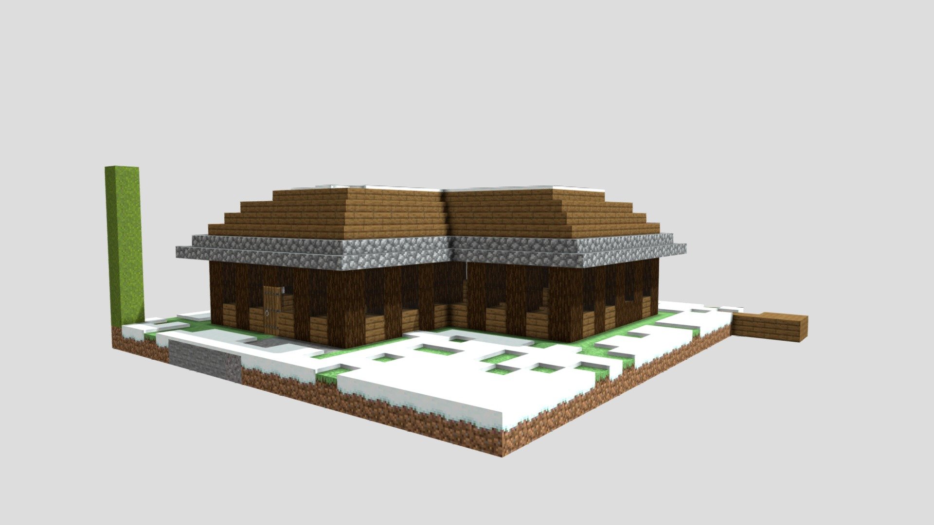 simple-house - Download Free 3D model by madexc [e2ece0a] - Sketchfab