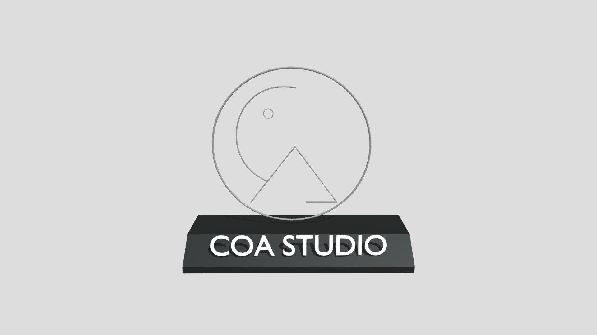 LOGO_COASTUDIO - 3D model by kevinborriello [e2ee68e] - Sketchfab