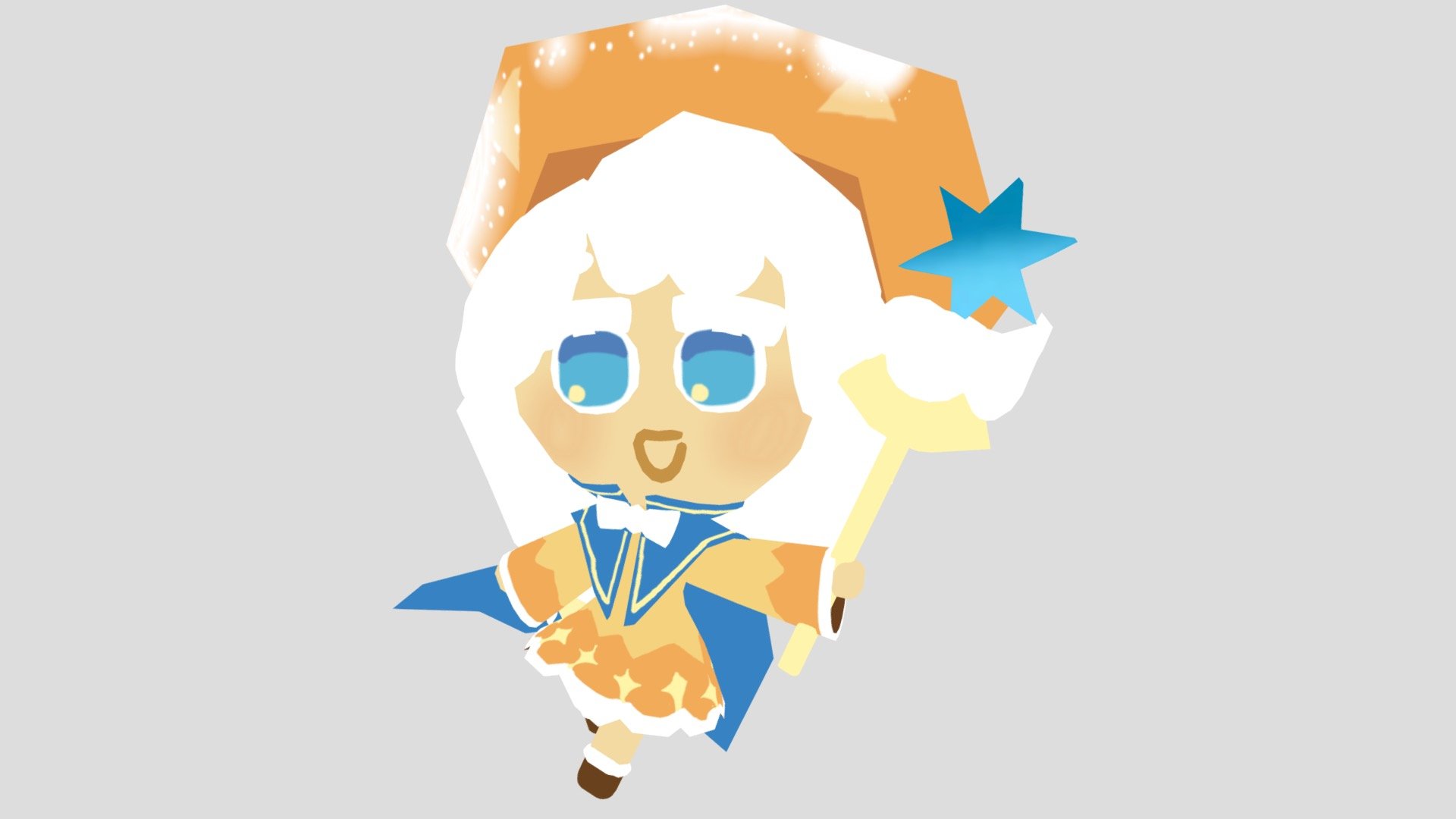 Cream Puff Cookie - 3D model by Tails.3d.Stuff (@3beal) [e2ee9c0 ...