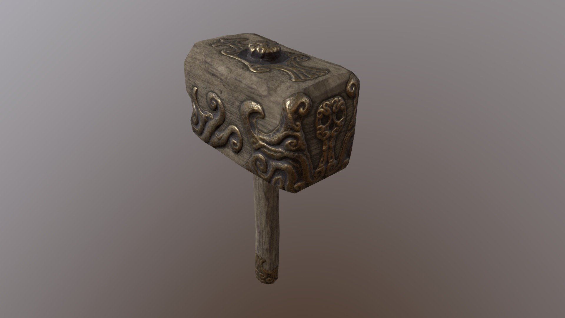 Cursed Treasure Hammer - 3D model by Brajkula (@brajkovic.94) [e2ef94e ...