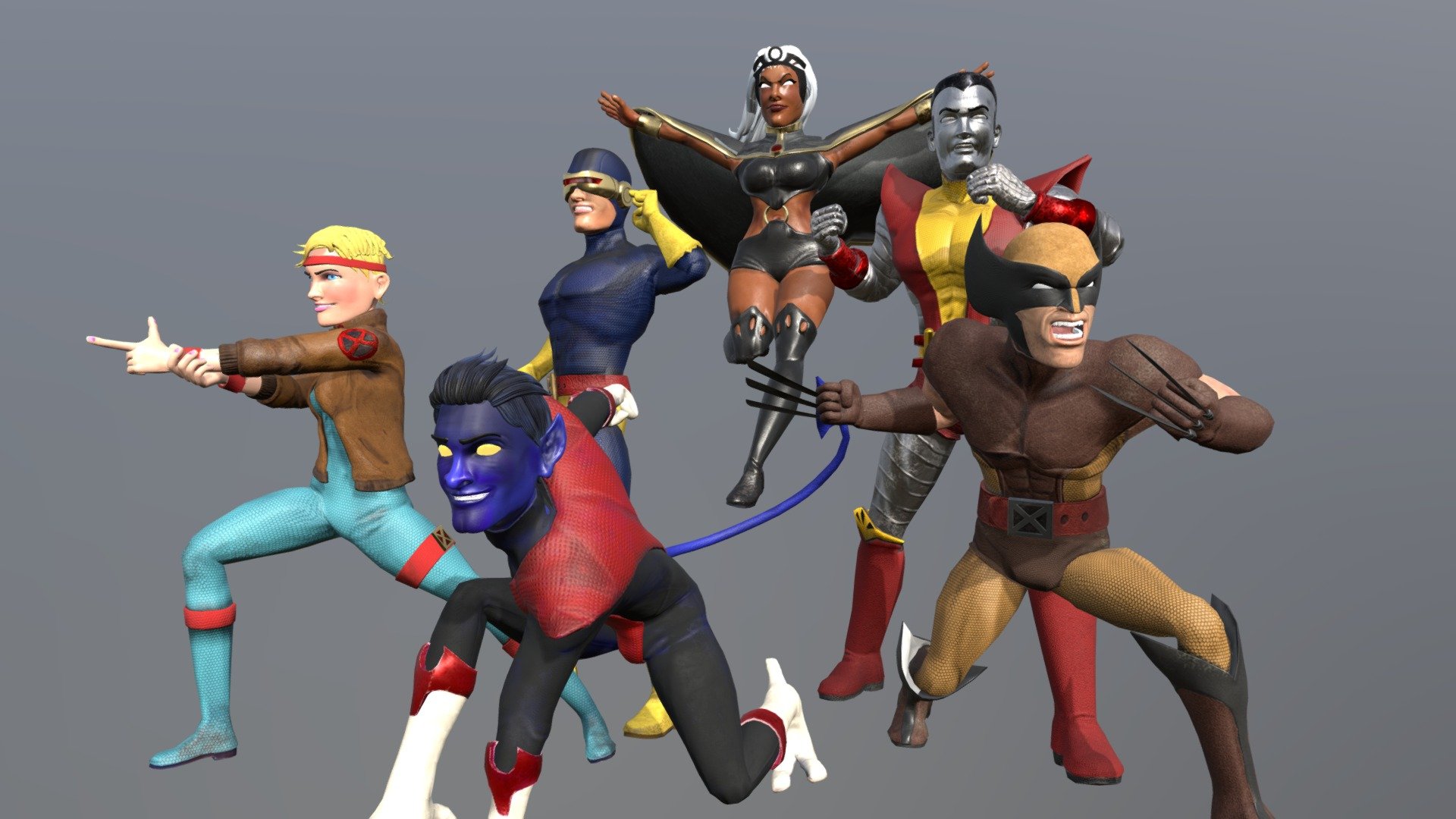 Pryde Of The X- Men Arcade - 3D model by SamAlbro [e2f0541] - Sketchfab