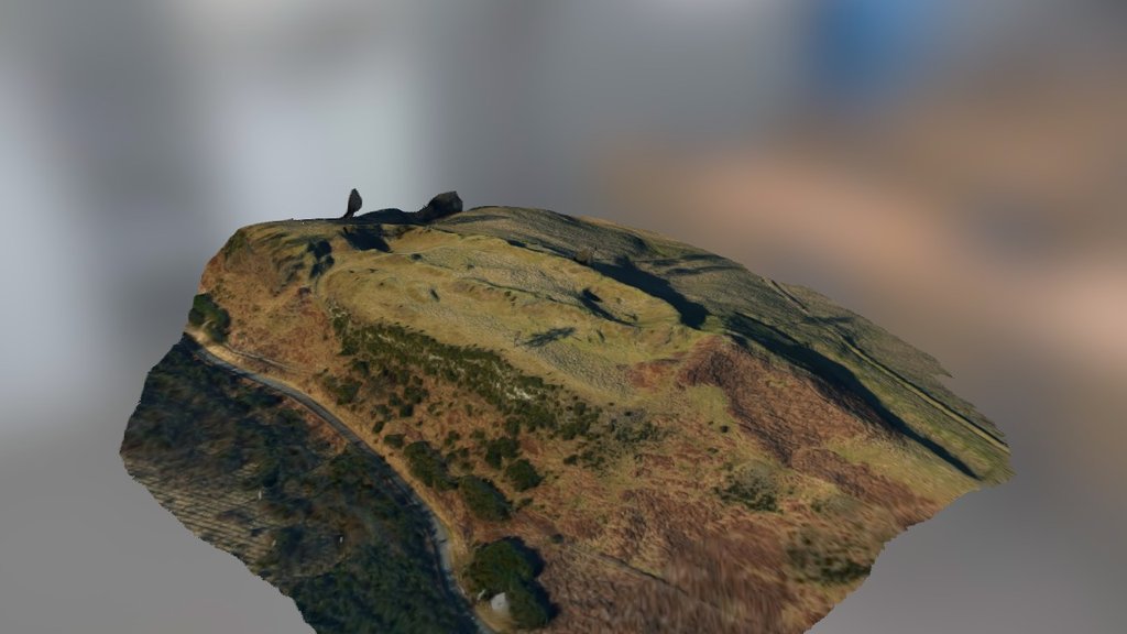 Finavon_hill_fort - 3D model by chh_bck [e2f09f5] - Sketchfab