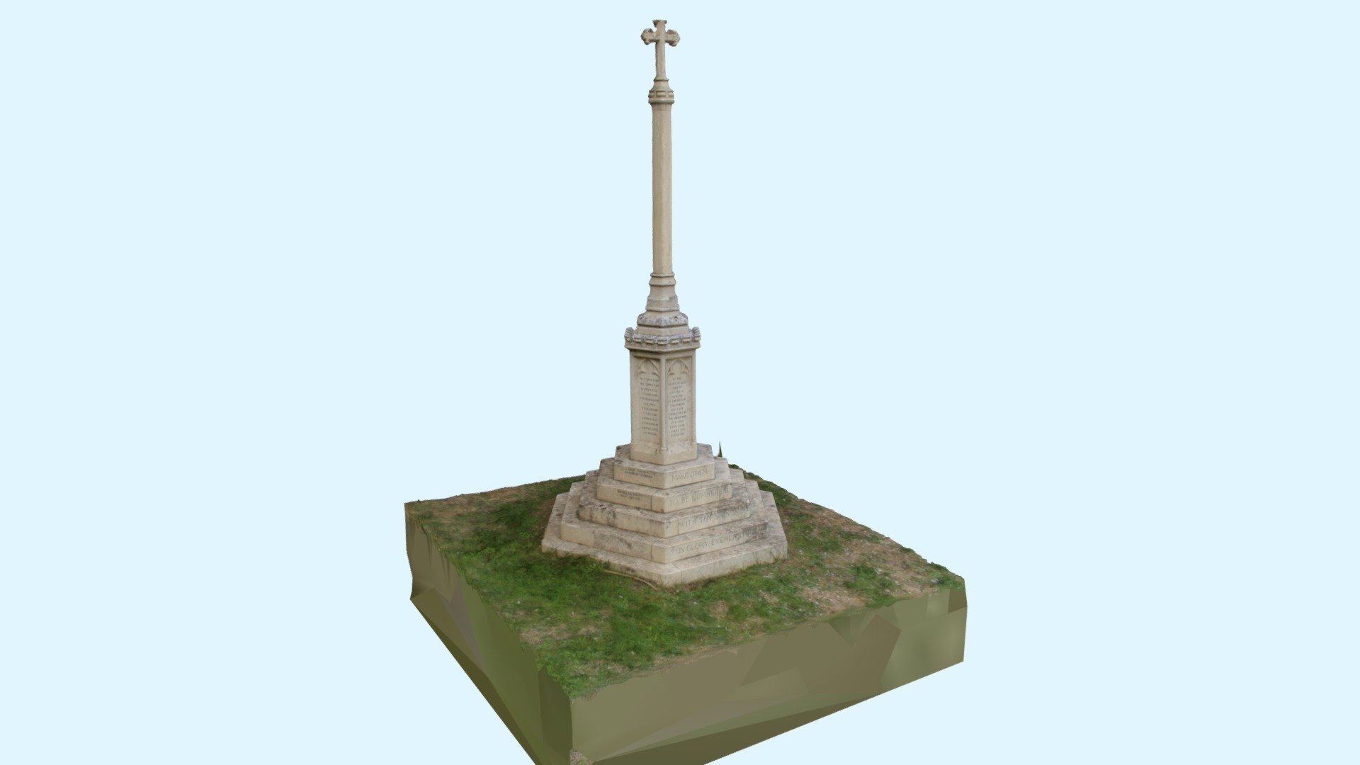 Ampthill War Memorial - Download Free 3D model by Bob Currie ...