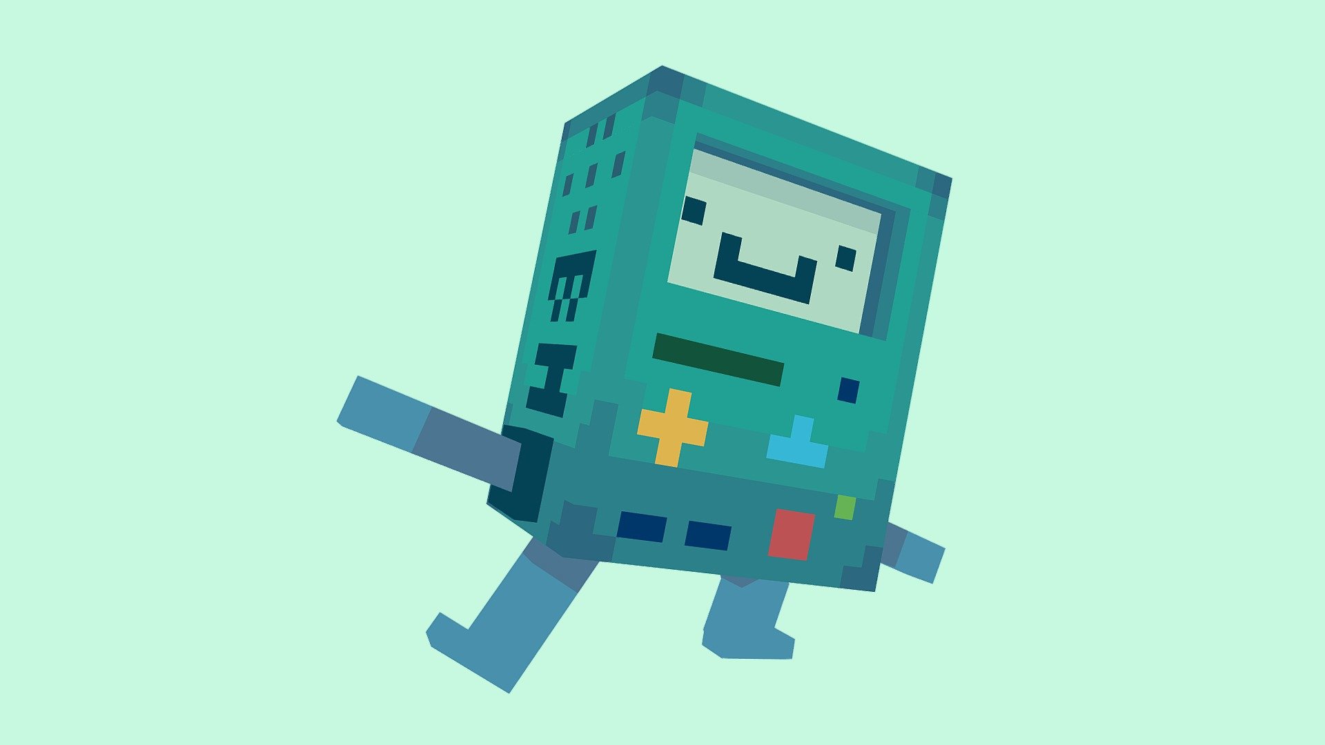 BMO - 3D model by Viscachi (@vaIienta) [e2f2137] - Sketchfab