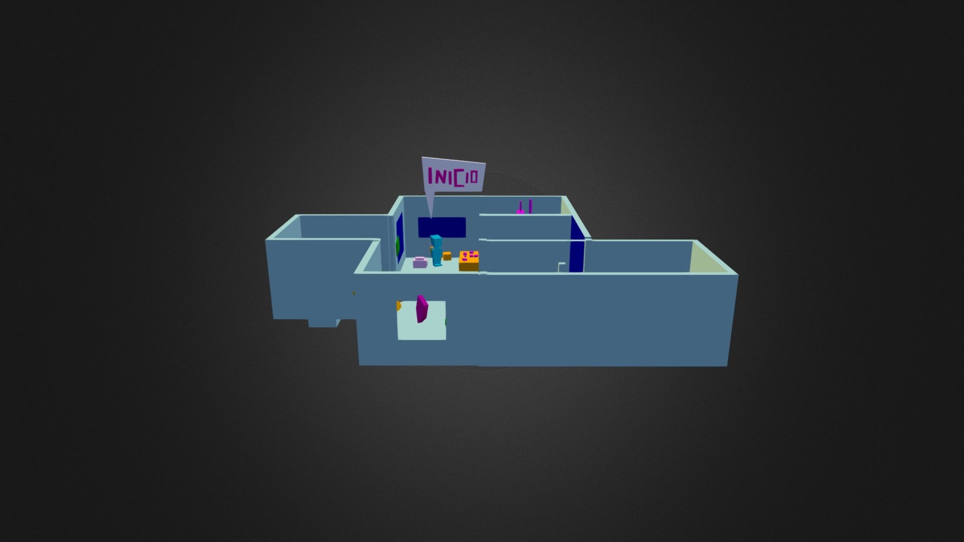 Piso 4 - 3D model by heridaluna [e2f276e] - Sketchfab
