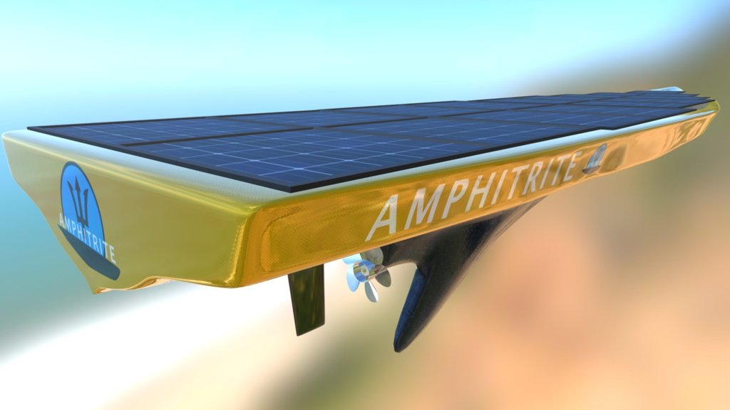 Autonomous boat - 3D model by lukat33 [e2f281c] - Sketchfab
