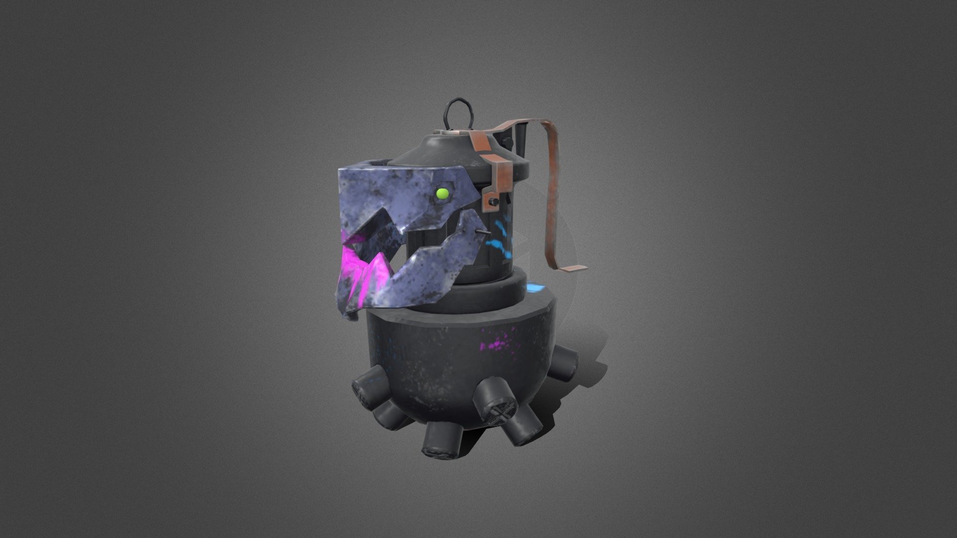 Jinx Grenade - Download Free 3D model by ginamcdonald681 [e2f31c9 ...