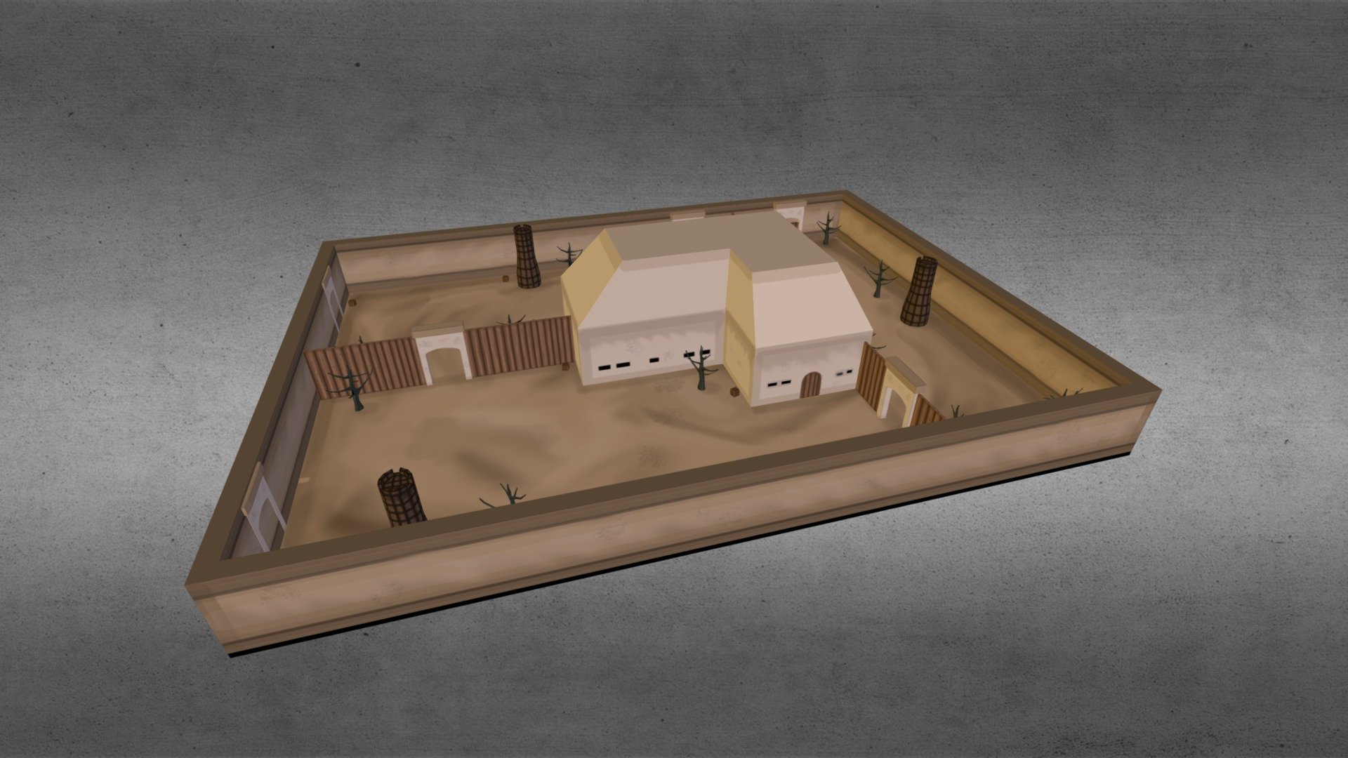 Desert - 3D model by Robinschuurman [e2f3e51] - Sketchfab