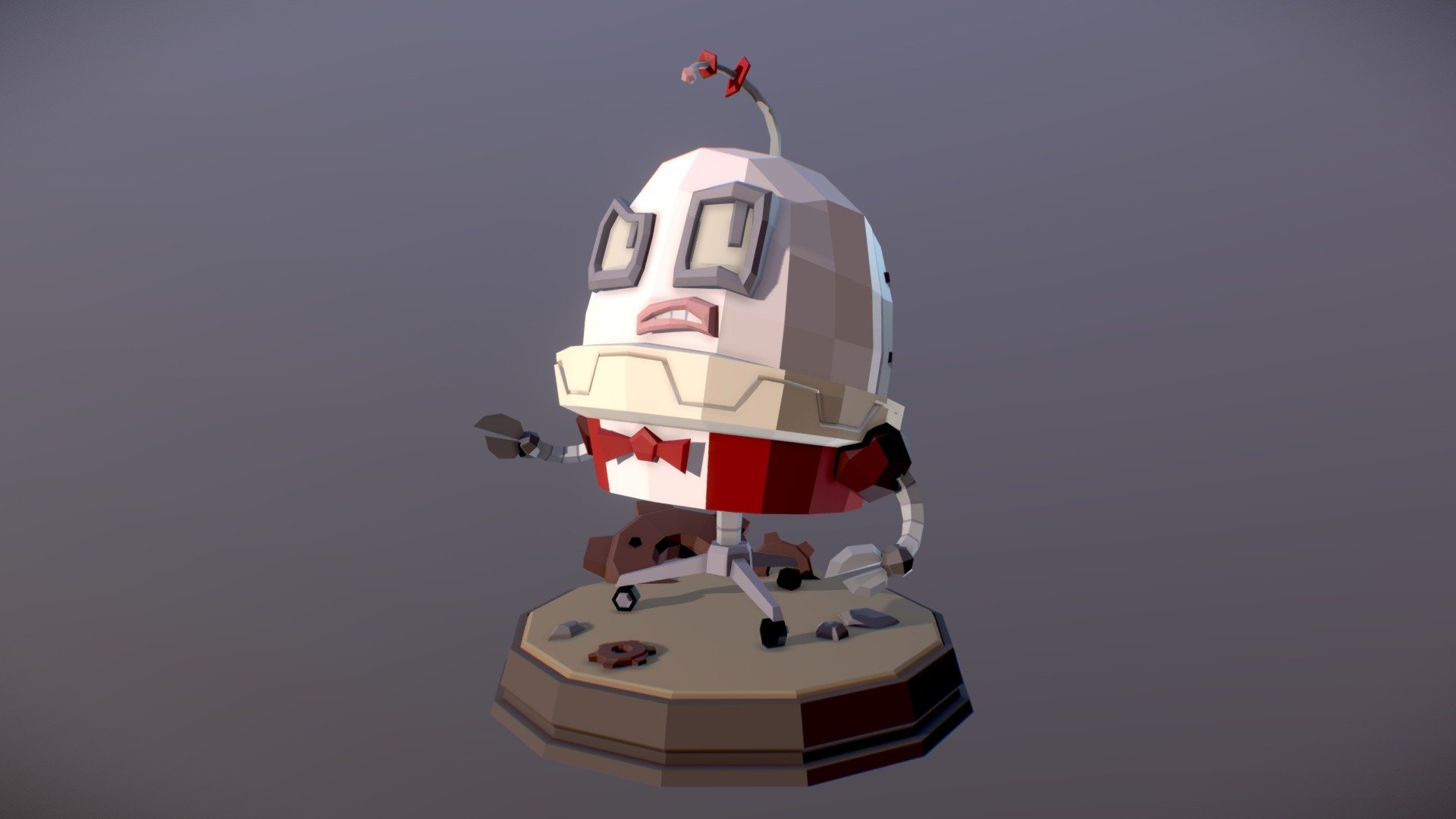 Clownbot - Download Free 3D model by robotmermaids [e2f4b56] - Sketchfab