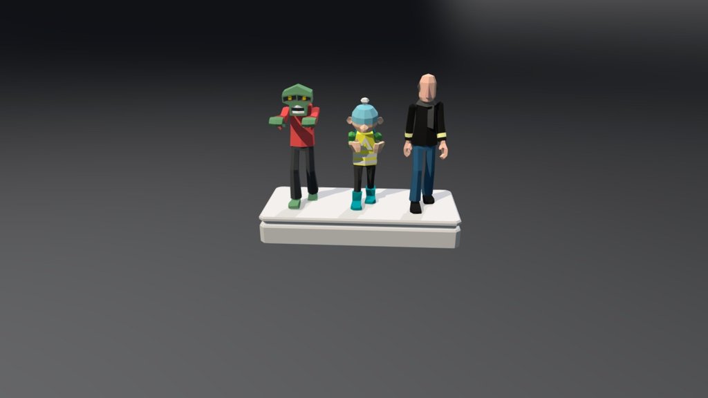 Mobile Game Characters - 3D model by Bjorn (@Ill) [e2f4e29] - Sketchfab