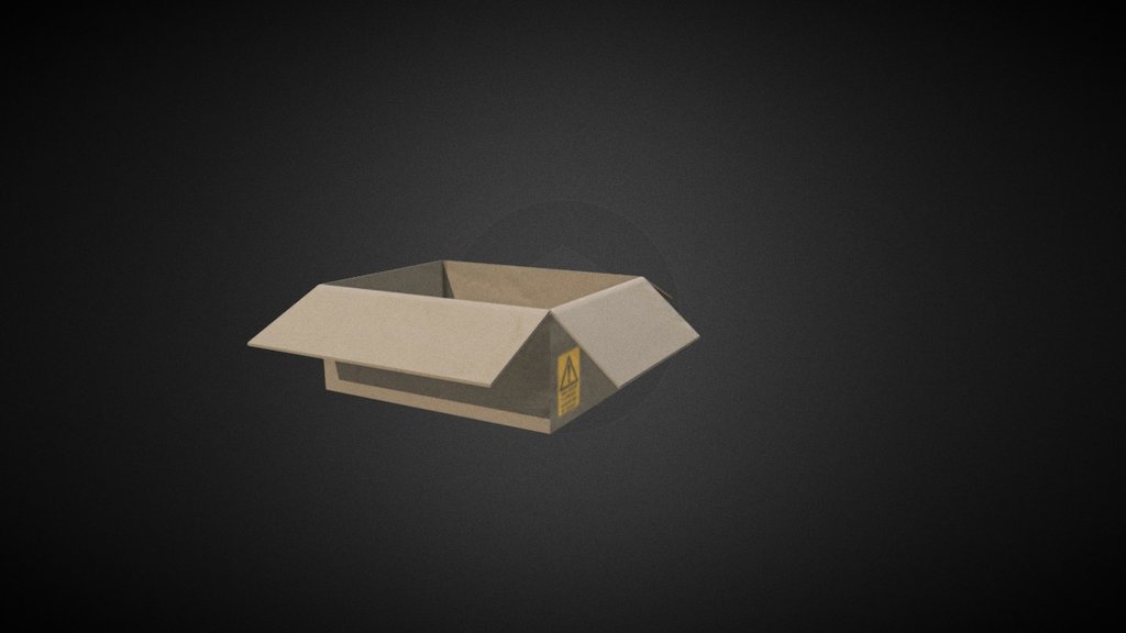 Carton - 3D model by Aline Alvarez (@rosalyne) [e2f5649] - Sketchfab