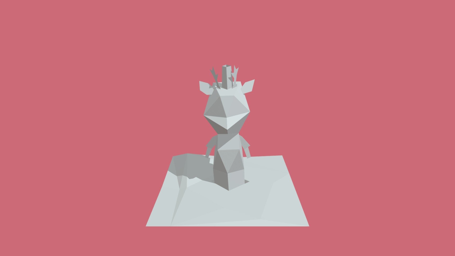 deer2 - 3D model by J.T. Hsiao (@sharkershop) [e2f5ce5] - Sketchfab