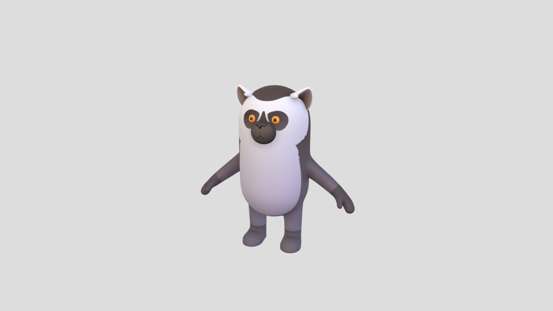 Lemur Character - Buy Royalty Free 3D model by bariacg [e2f6138 ...